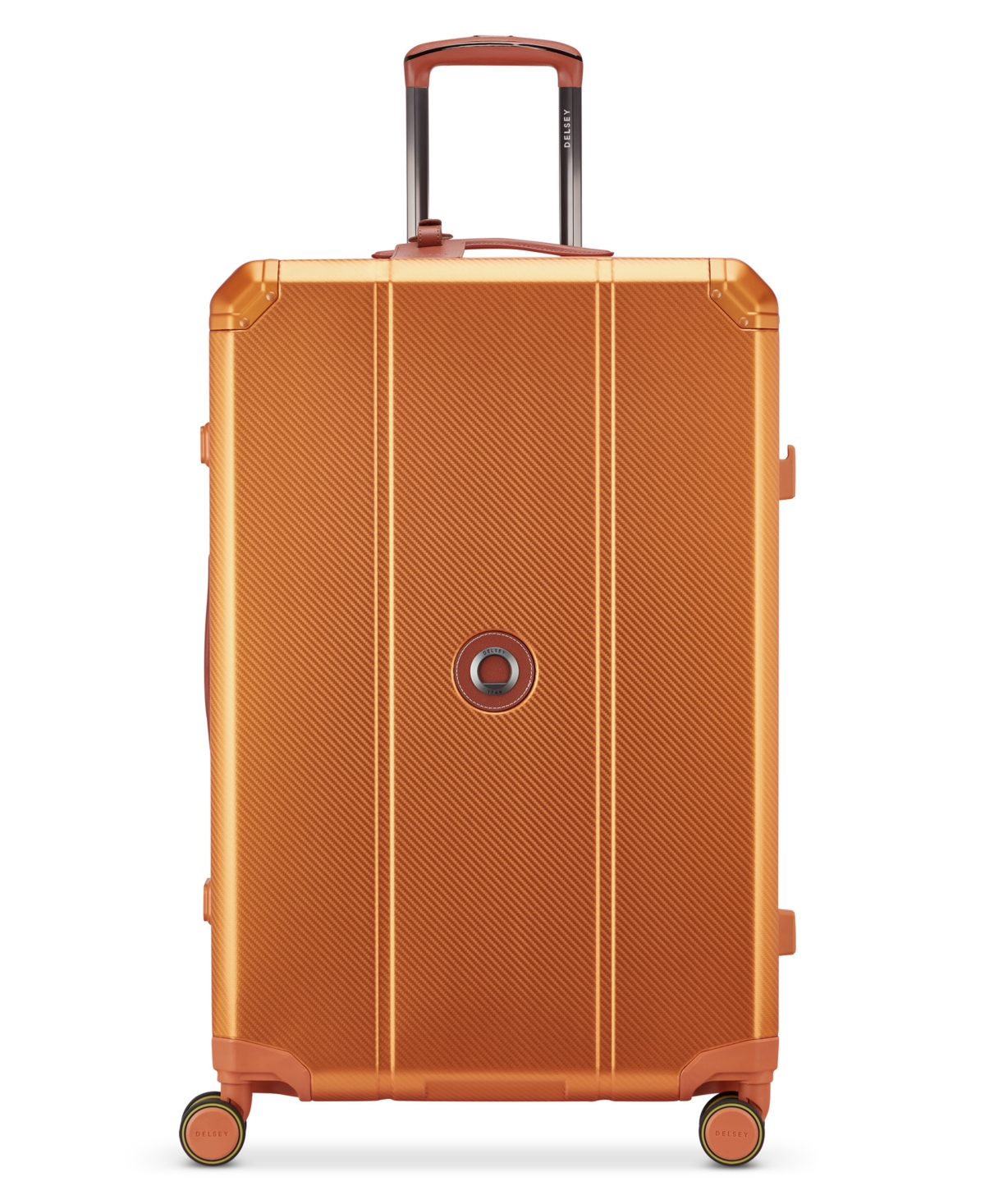 Click here for Delsey Paris AluR Large Check-In Spinner - Orange prices