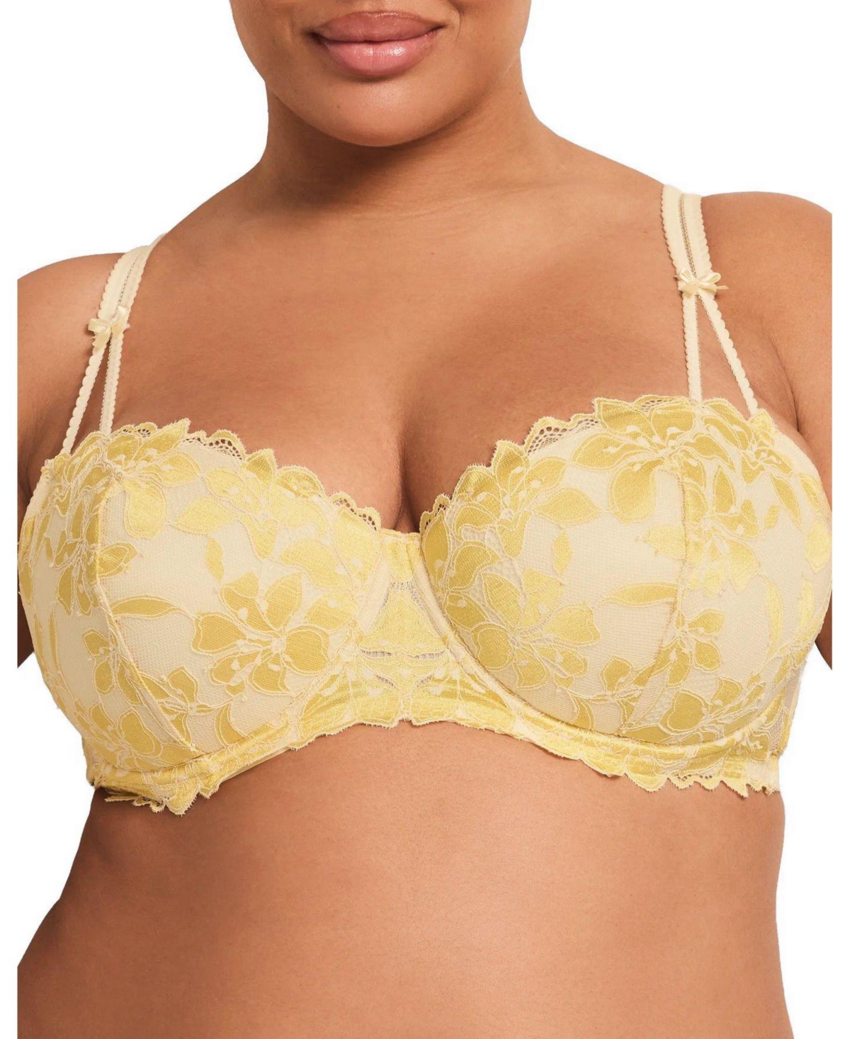Click here for Adore Me Womens Mellody Push Up Balconette Bra - L... prices