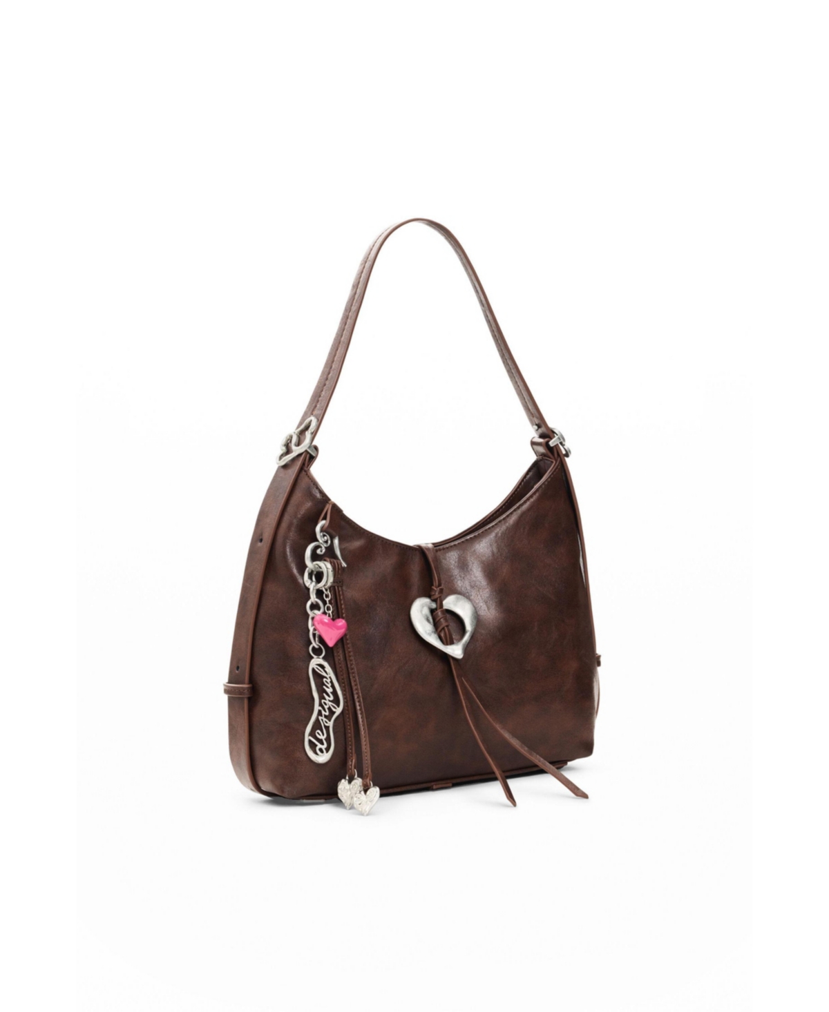 Click here for Desigual Womens Medium Faux Leather Bag - Brown prices
