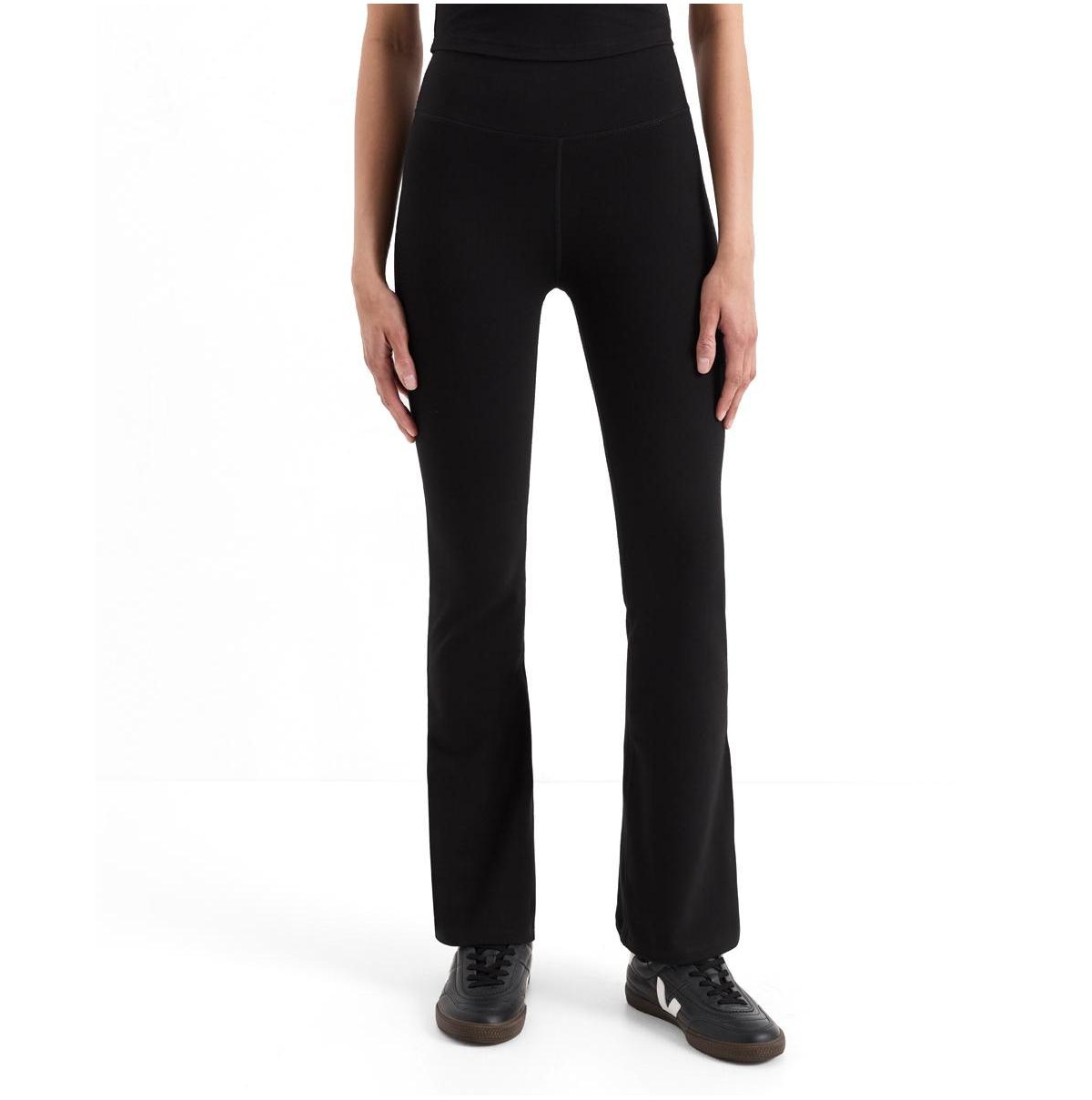 Click here for Pact Womens On the Go-To Contour Bootcut Legging M... prices