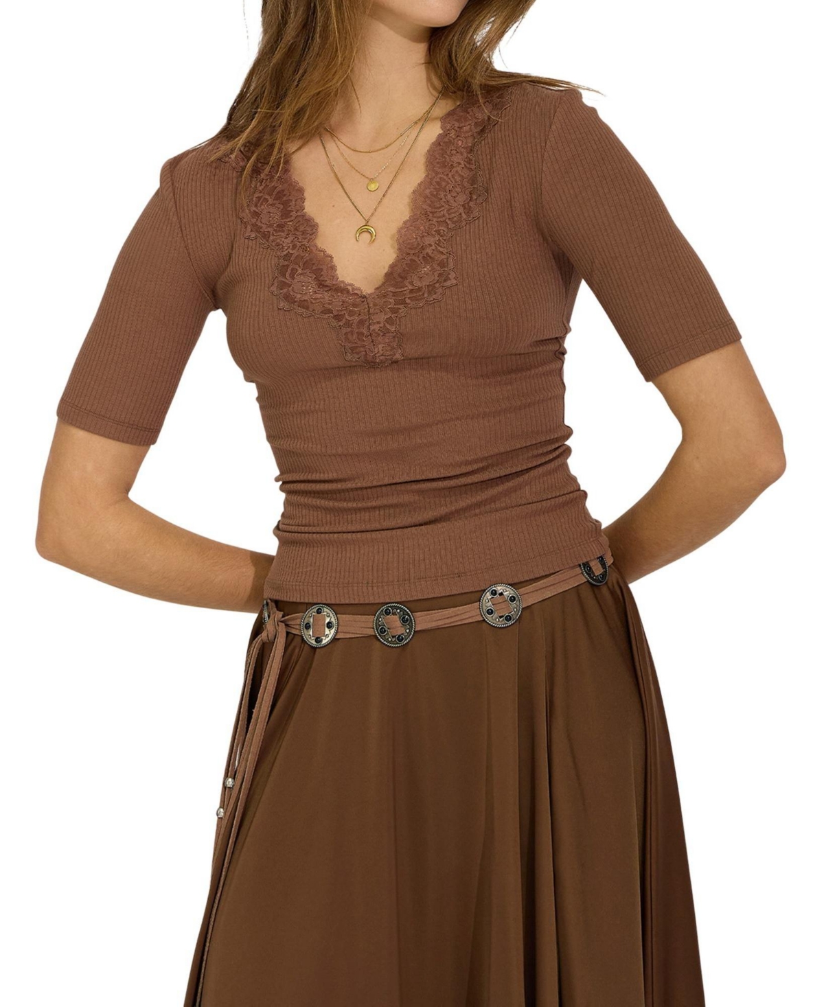 Click here for Dusk to Dawn Belt - Brown prices