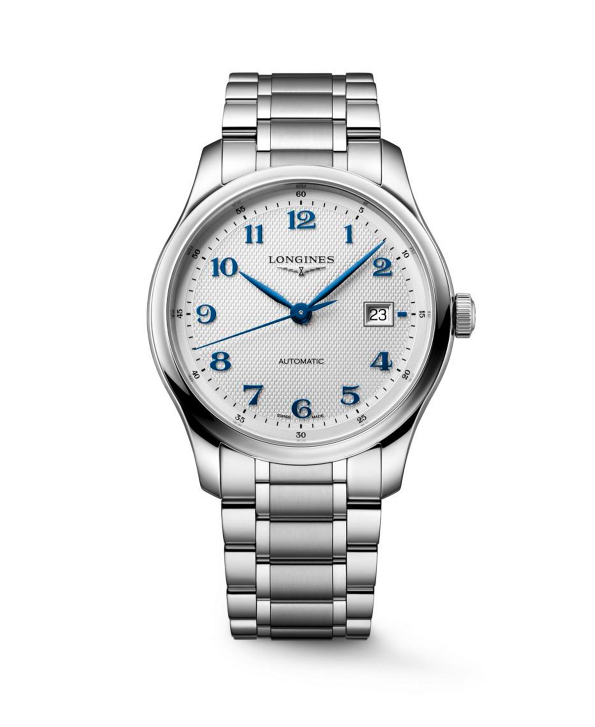 Click here for Longines Mens Master Collection Silver Stainless S... prices