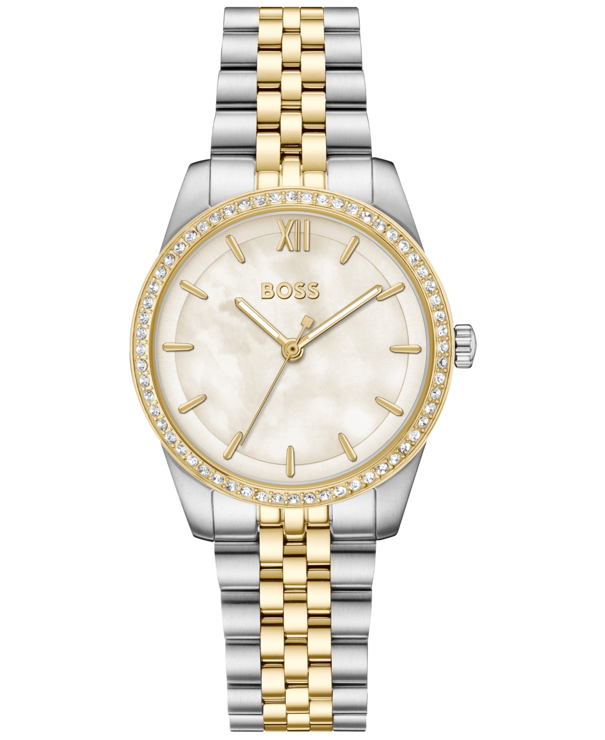 Click here for Hugo Boss Womens Graceful Quartz Two-Tone Stainles... prices