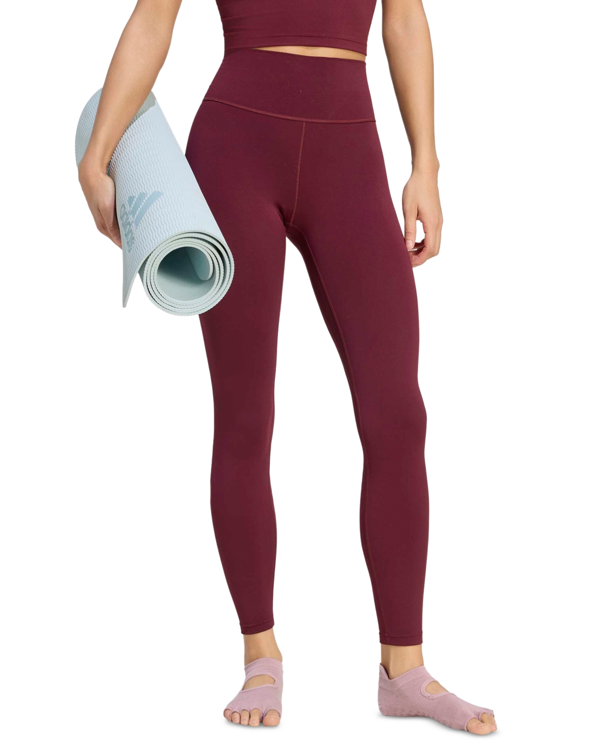 Click here for adidas Womens All Me 7/8-Length High-Waist Legging... prices