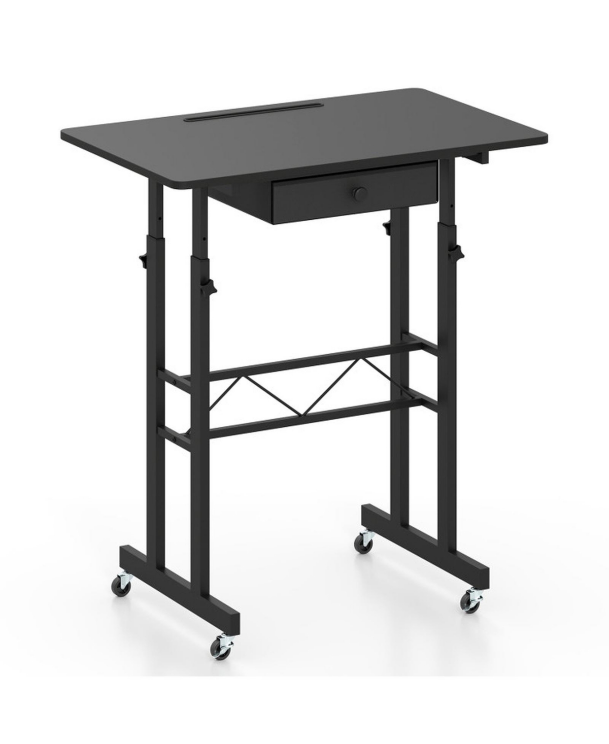 Click here for Sugift Height Adjustable Laptop Desk with Fabric D... prices