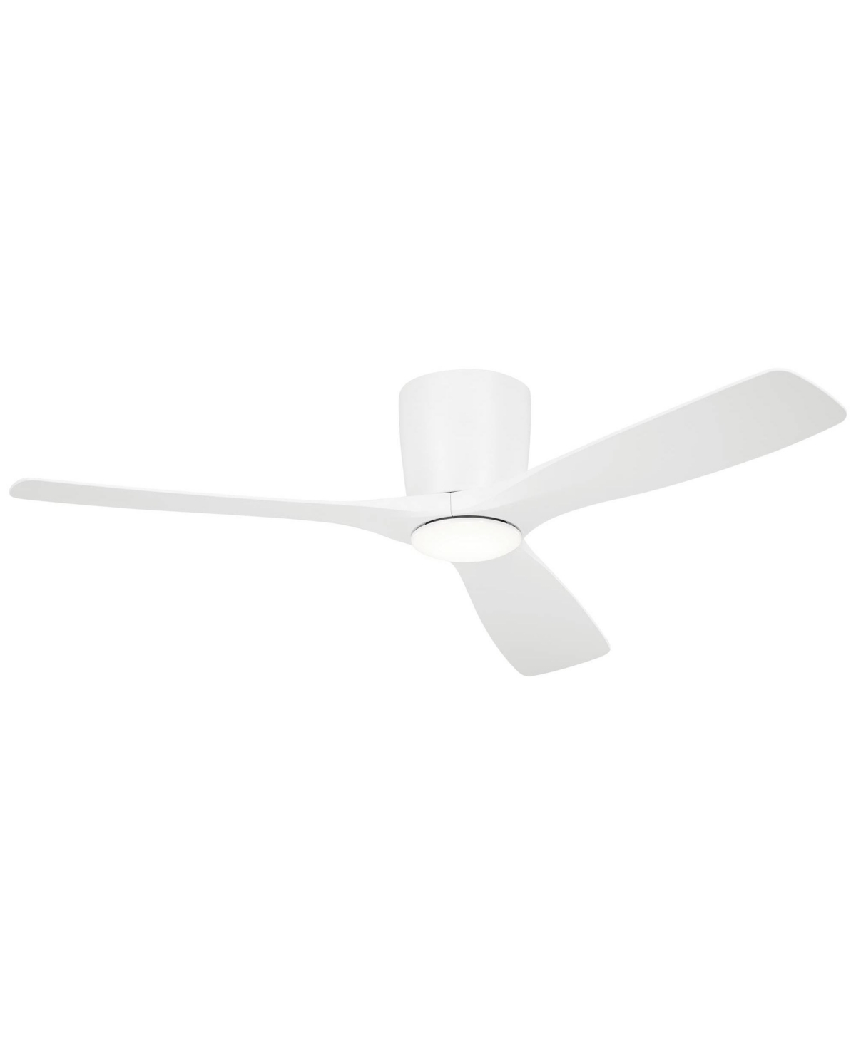 Click here for 54 Kichler Volos Matte White Led Hugger Ceiling Fa... prices