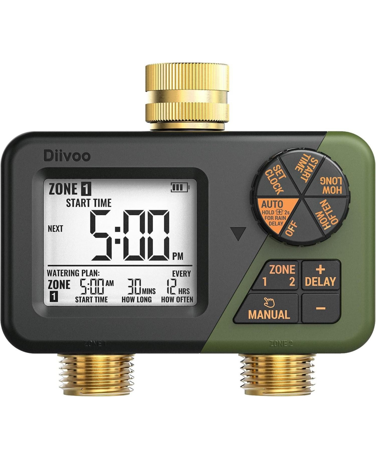 Click here for Tessan Brass 2-Zone Programmable Sprinkler Timer w... prices