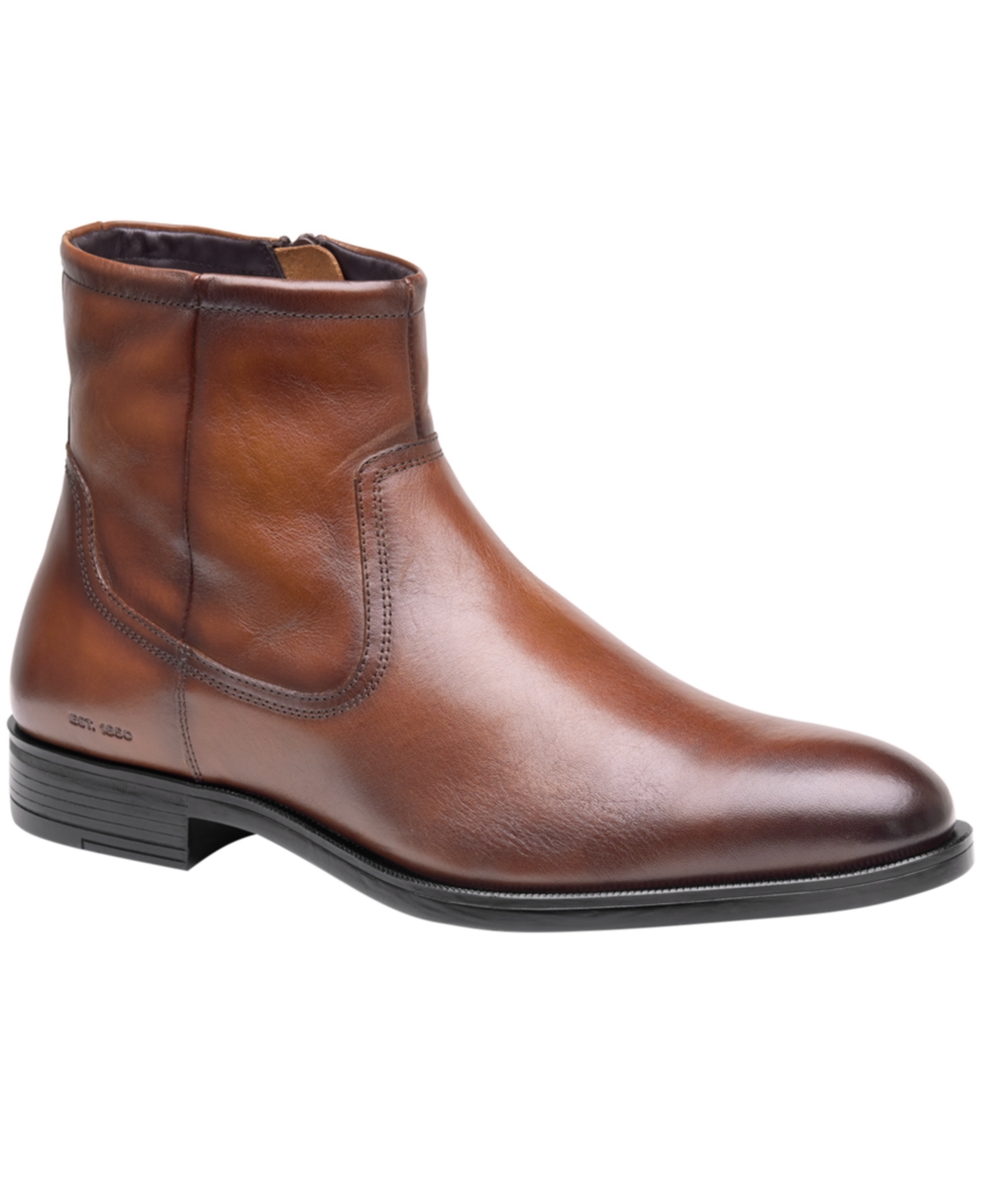 Click here for Johnston & Murphy Mens Conlin Inside Zip Boots - T... prices