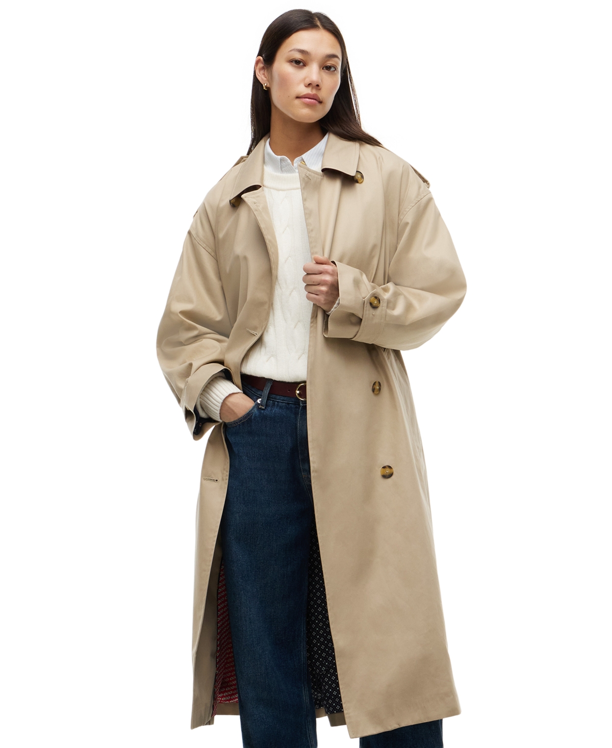 Click here for Tommy Hilfiger Womens American Icons Oversized Dou... prices
