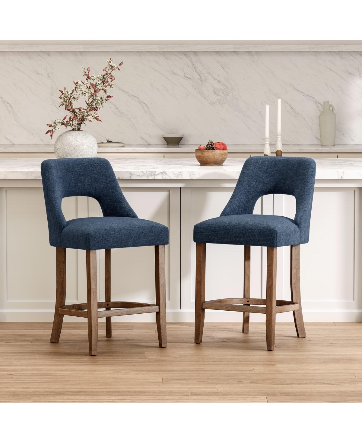 Click here for Maison Boucle Set of 2 Mid-Century Modern Counter... prices