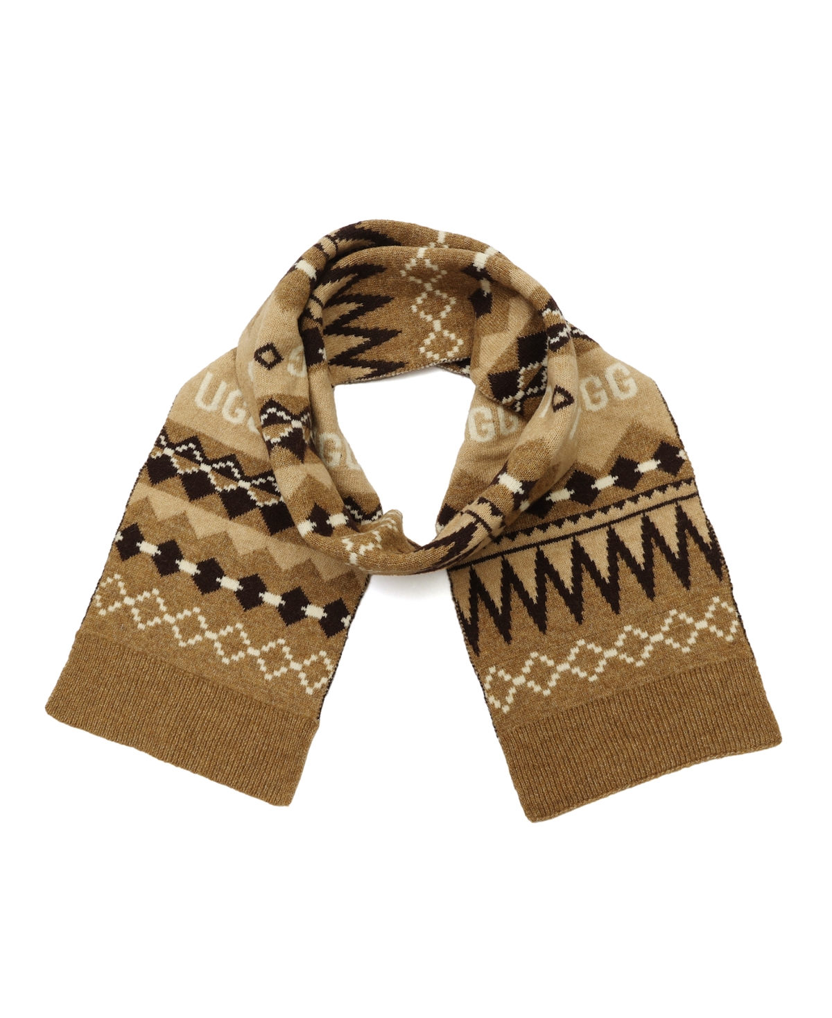 Click here for Ugg Braylee Isle Scarf - Coffee Grounds Heather prices