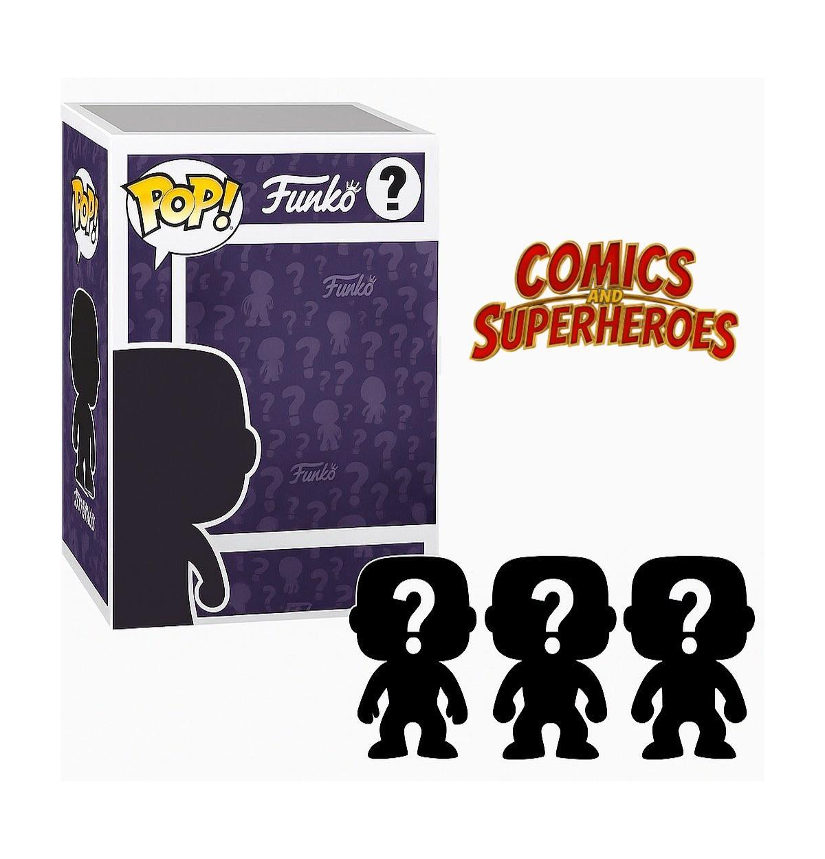 Click here for Funko Pop! Comics and Superheroes Blind Box 3-Piec... prices