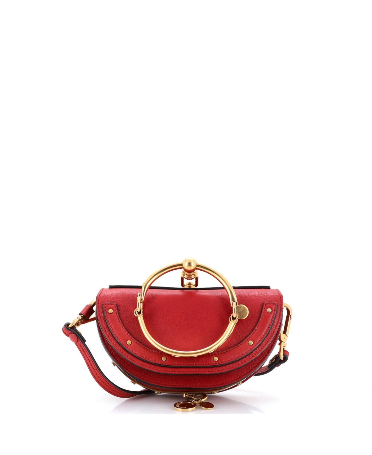 Click here for Pre-Owned Chloe Mini Nile Crossbody Bag Leather -... prices