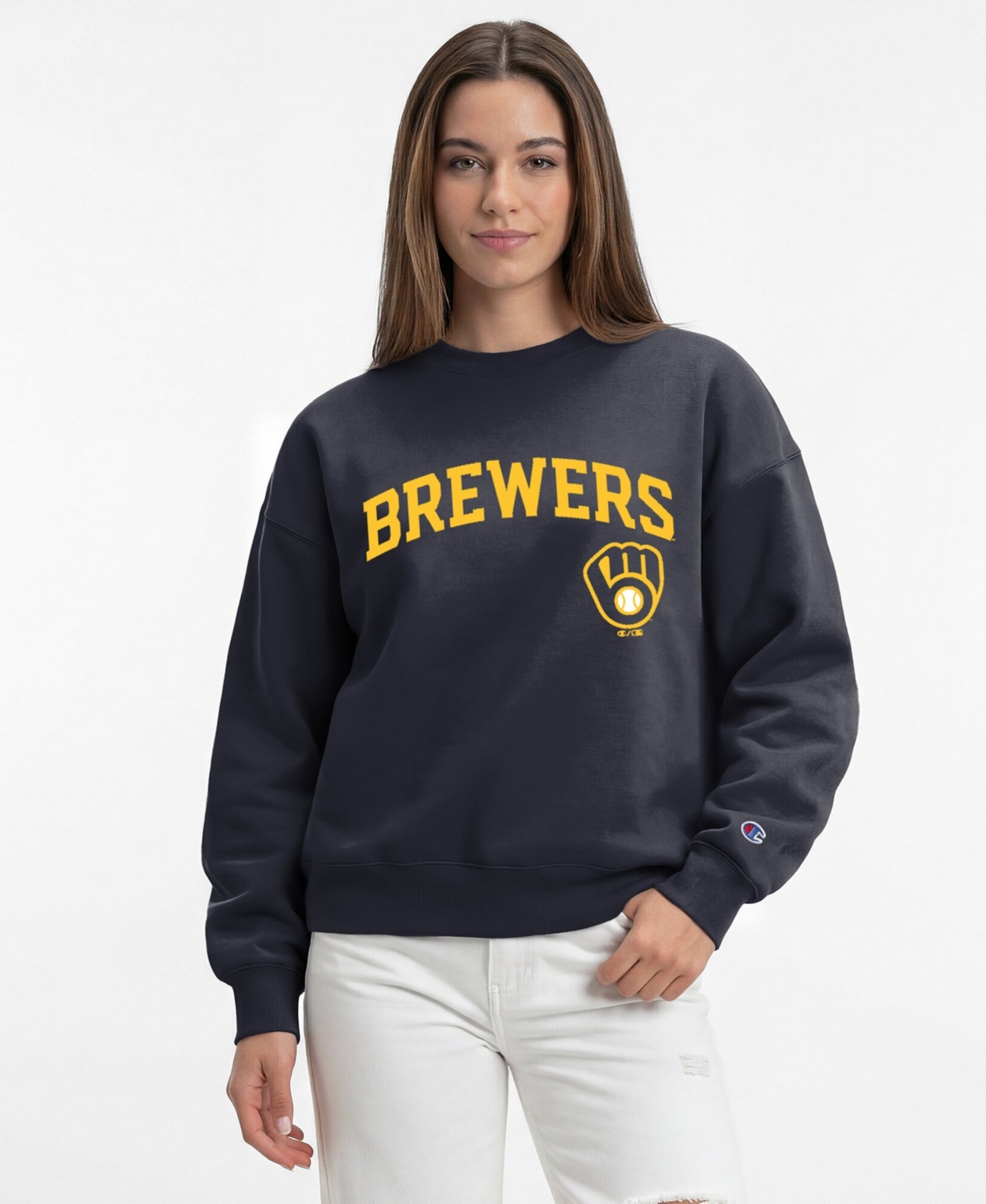Click here for Champion Womens Milwaukee Brewers All-Star Crewnec... prices