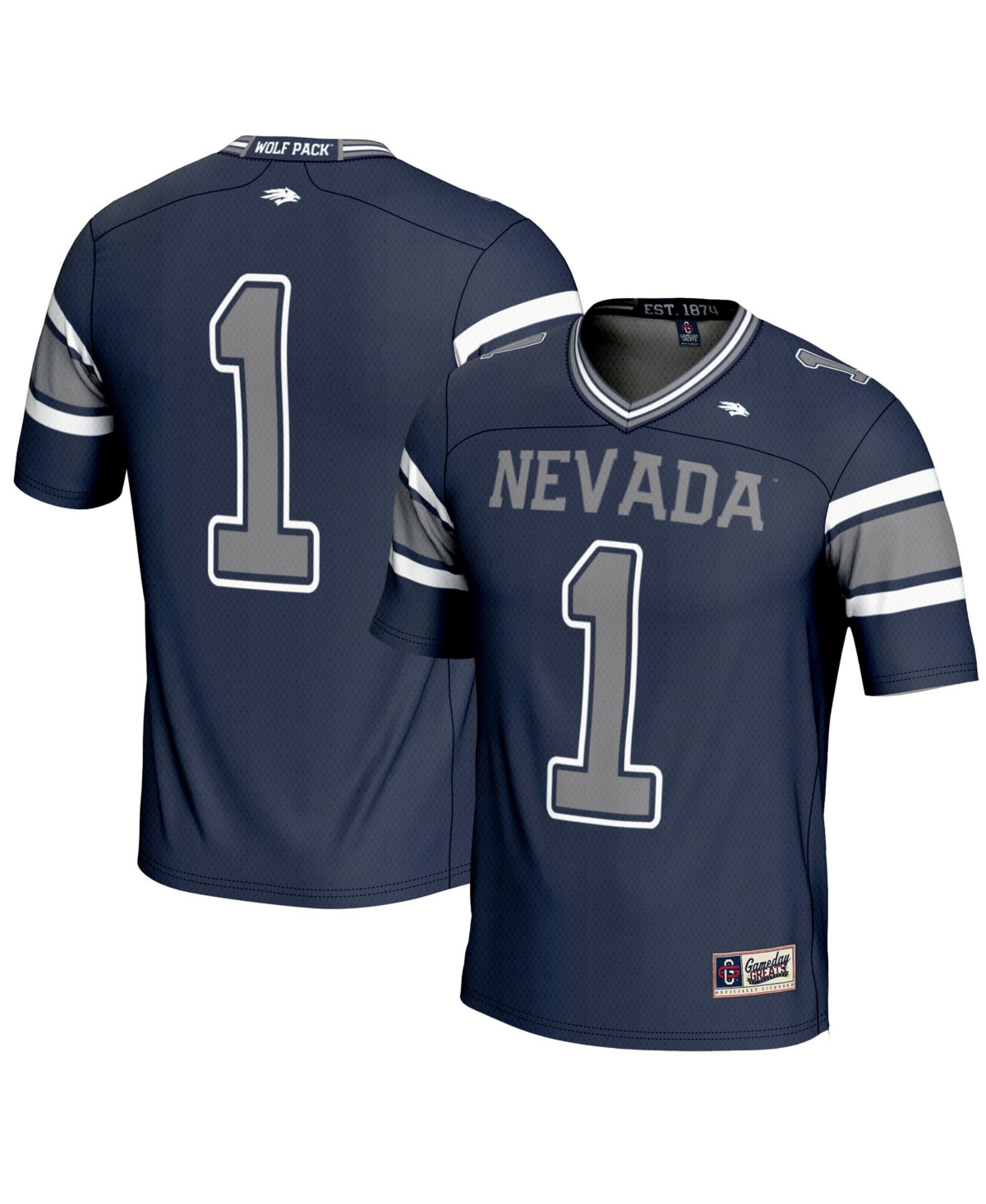 Click here for Gameday Greats Mens 1 Navy Nevada Wolf Pack Endzon... prices