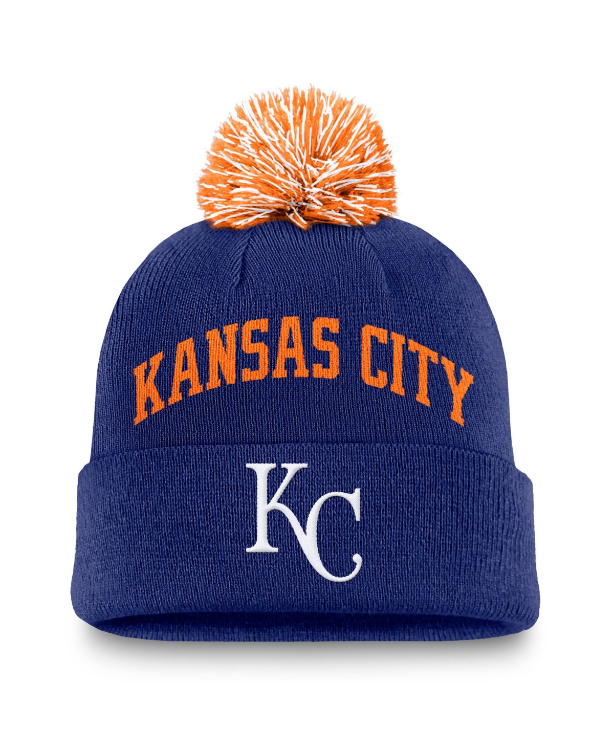 Click here for Nike Mens Royal Kansas City Royals Peak Cuffed Pom... prices