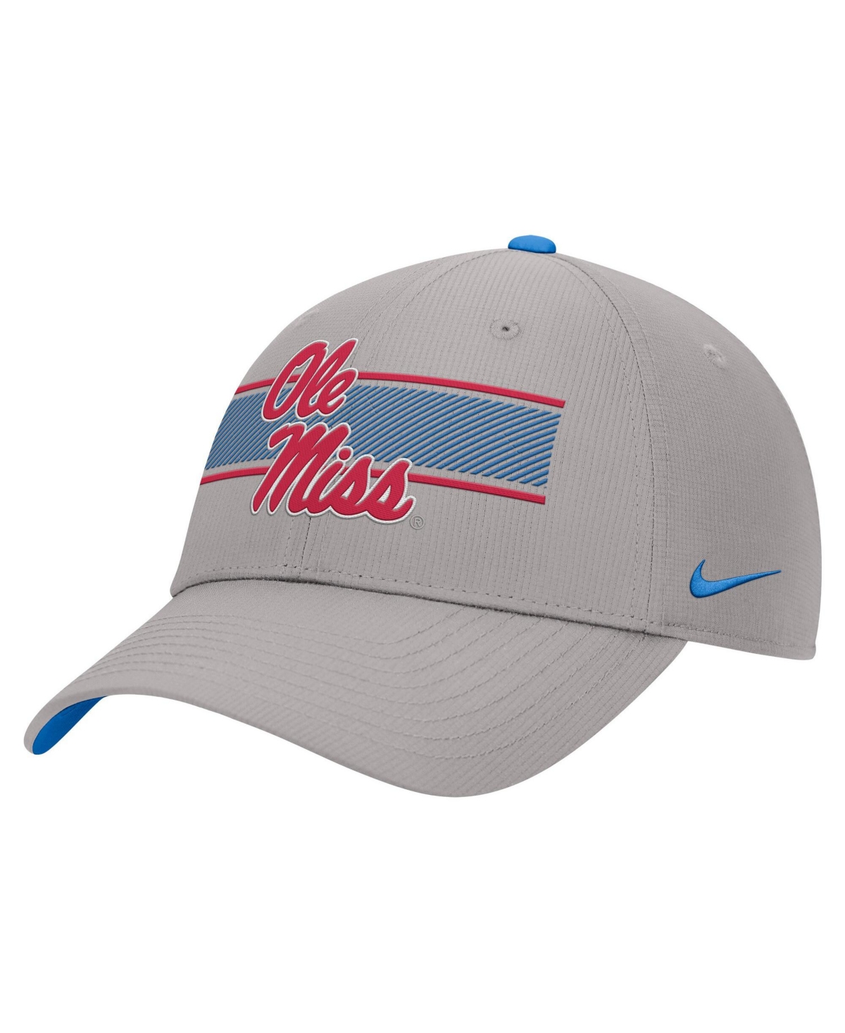 Click here for Nike Mens Gray Ole Miss Rebels Ripstop Dri-fit Adj... prices