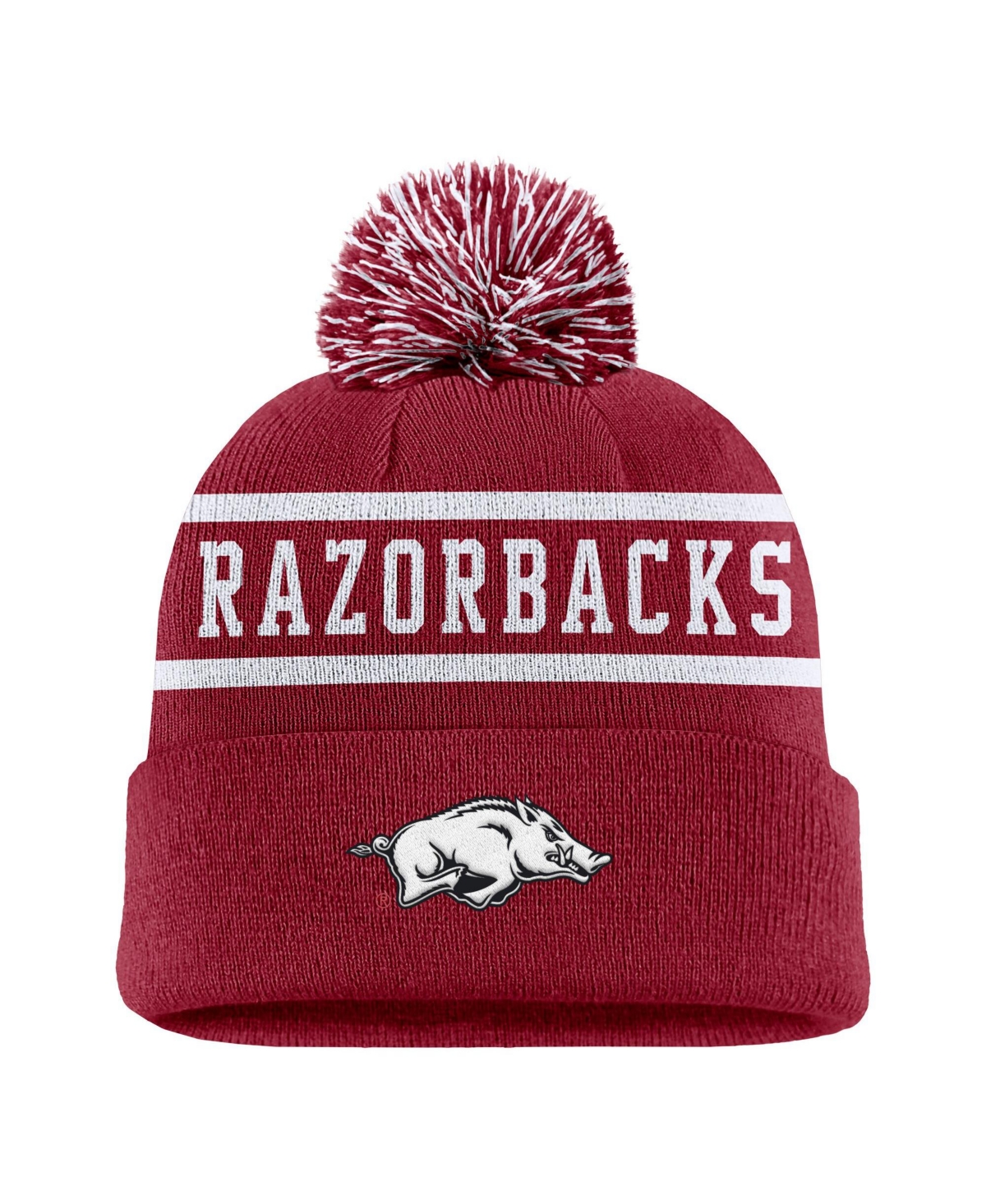 Click here for Nike Mens Cardinal Arkansas Razorbacks Peak Cuffed... prices