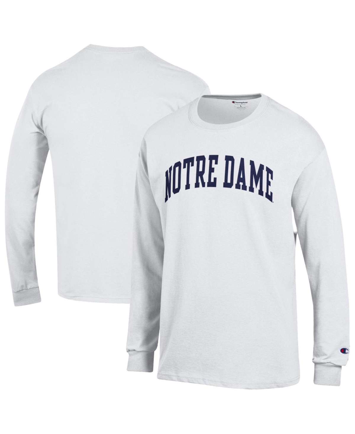 Click here for Champion Mens White Notre Dame Fighting Irish Basi... prices