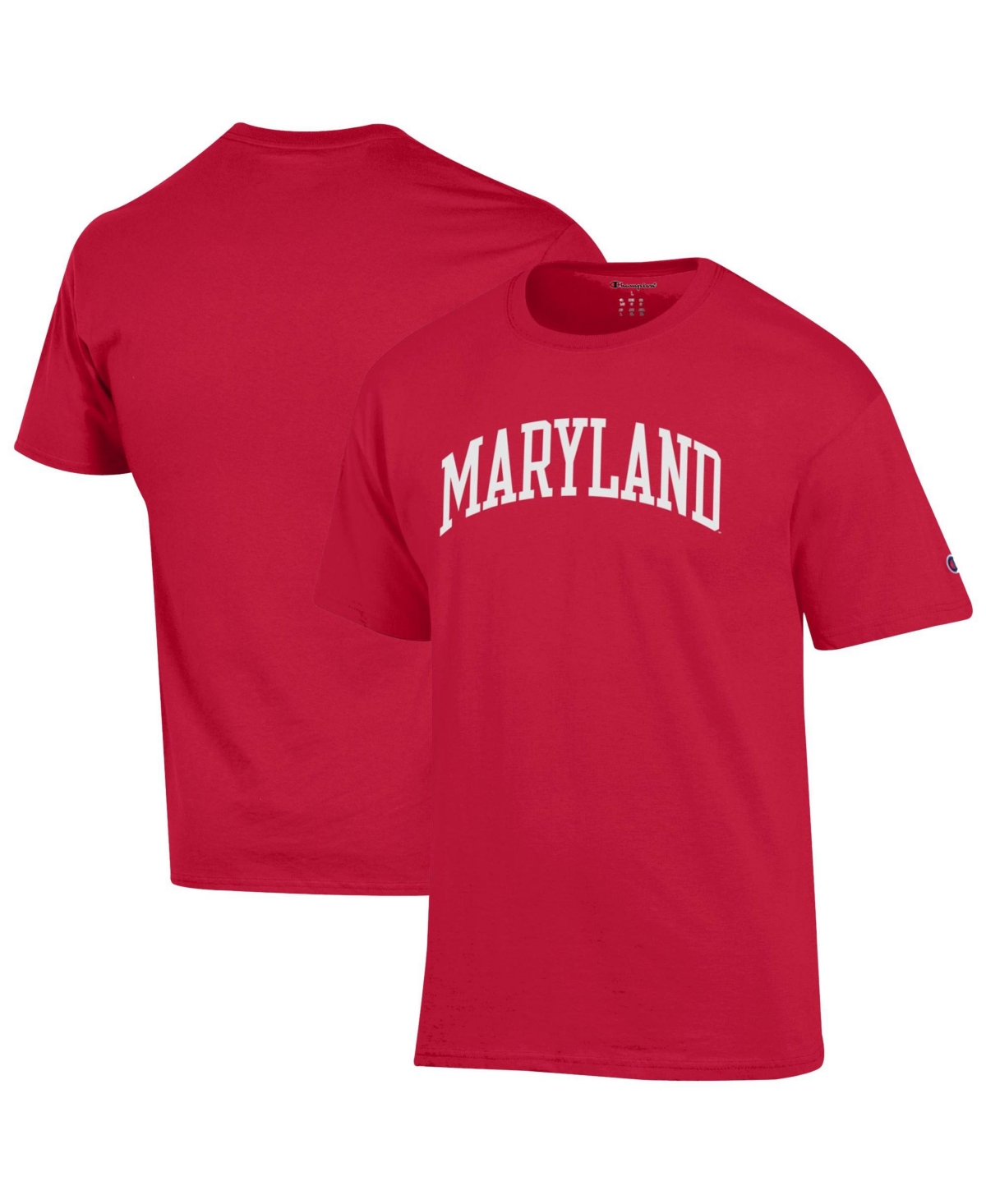 Click here for Champion Mens Red Maryland Terrapins Basic Arch T-... prices
