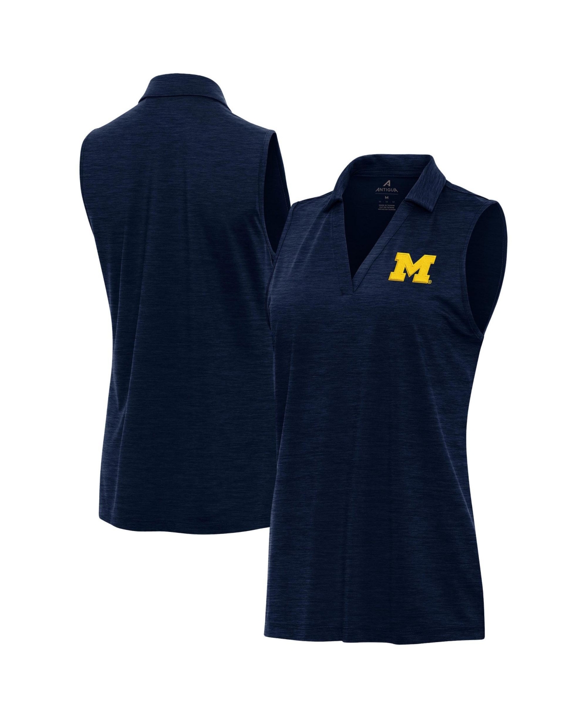 Click here for Antigua Womens Heather Navy Michigan Wolverines La... prices
