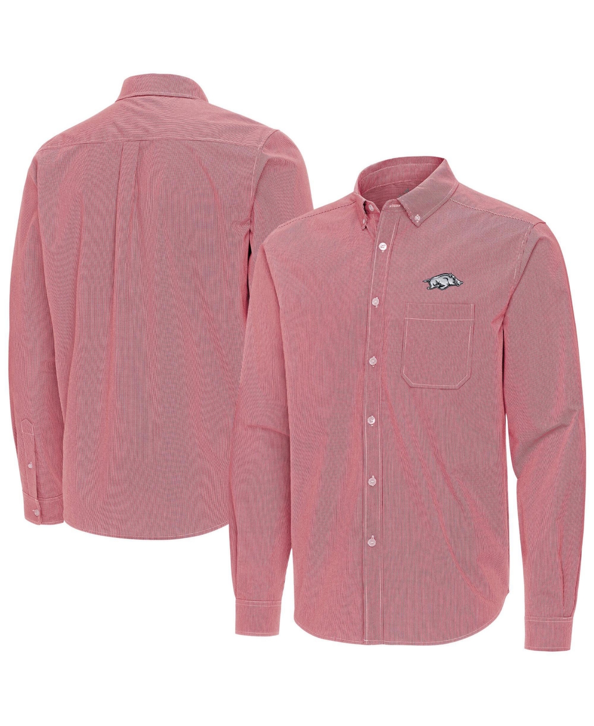 Click here for Antigua Mens Cardinal Arkansas Razorbacks Porter W... prices