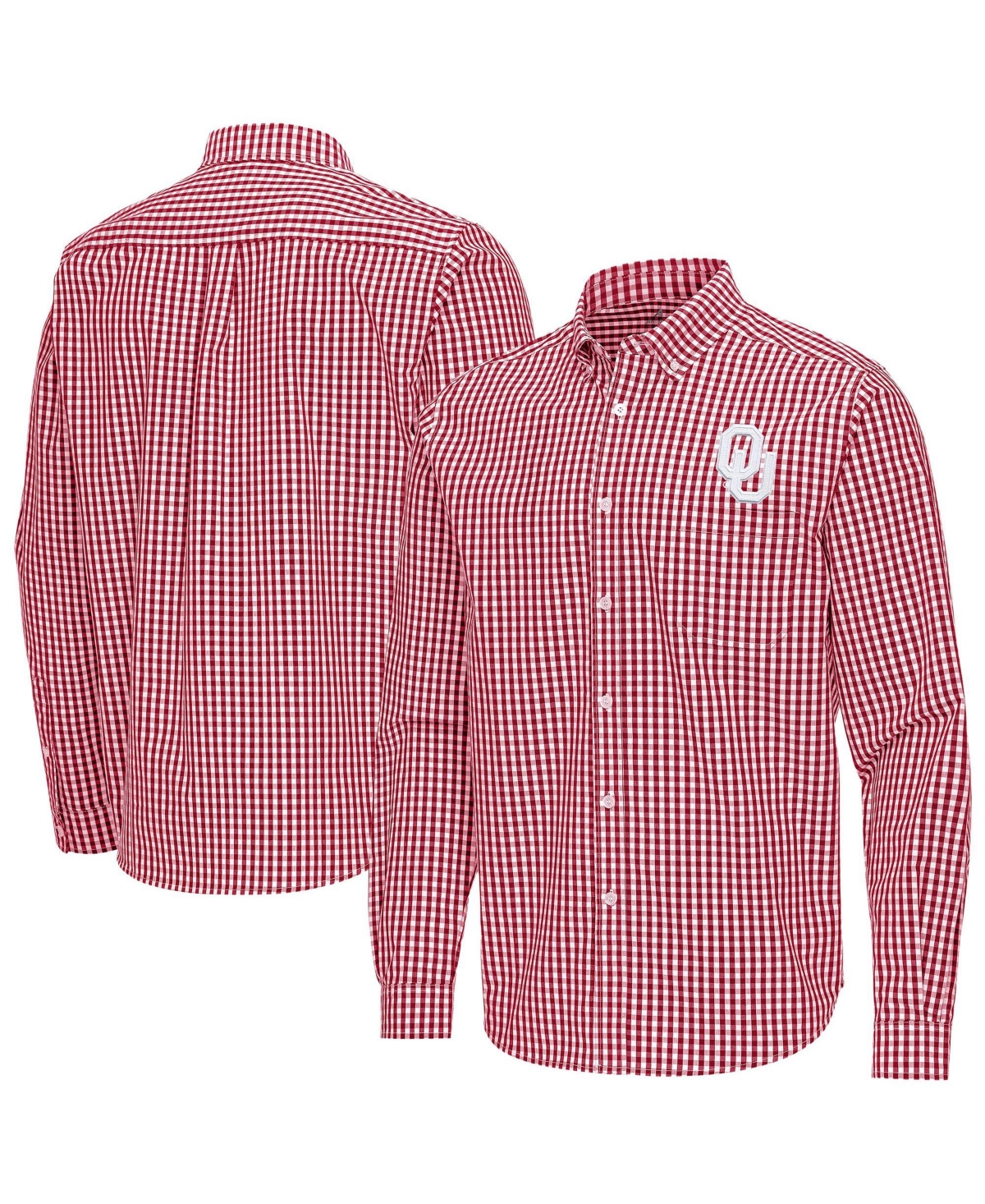 Click here for Antigua Mens Crimson Oklahoma Sooners Ellis Woven... prices