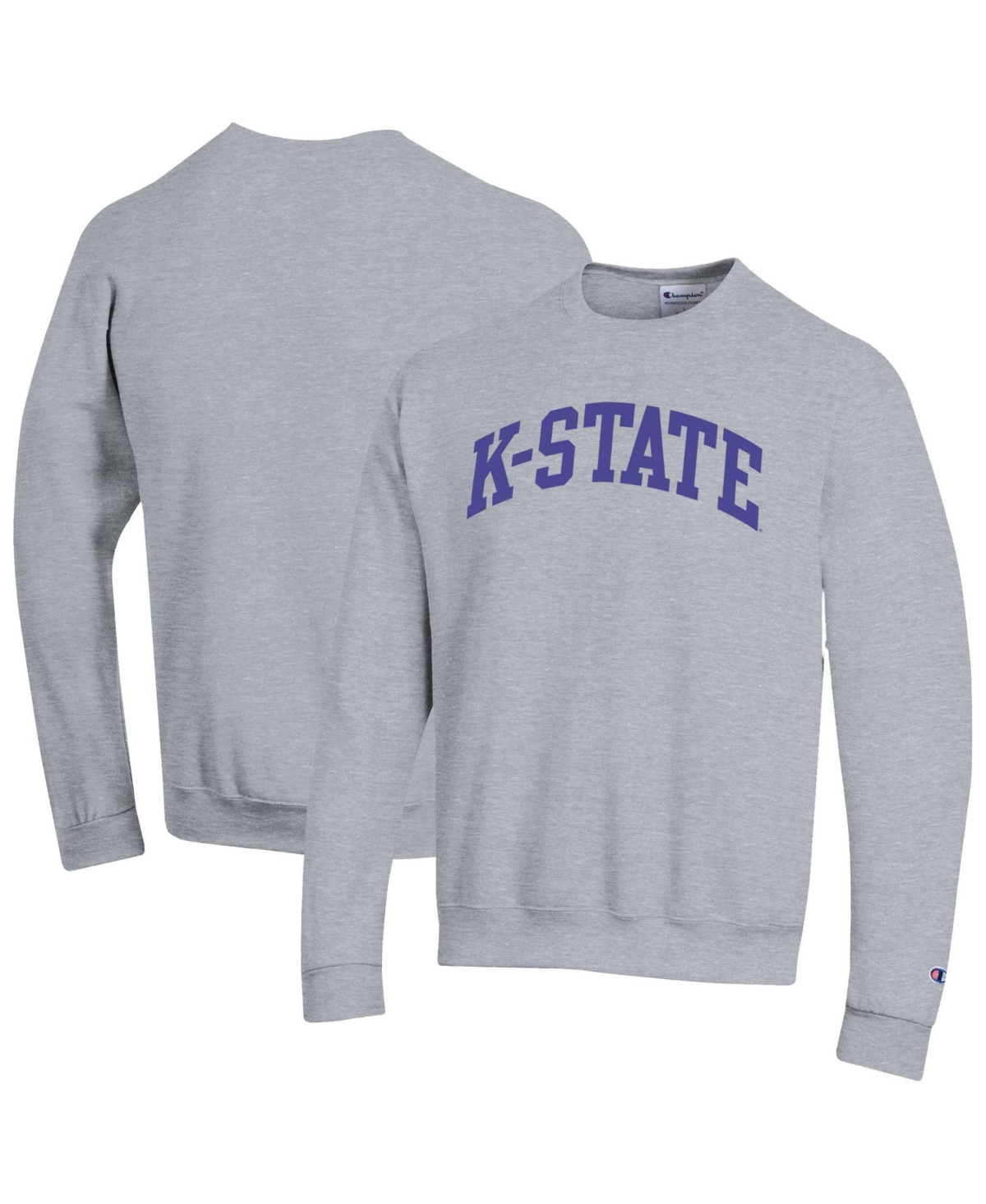 Click here for Champion Mens Heather Gray Kansas State Wildcats B... prices