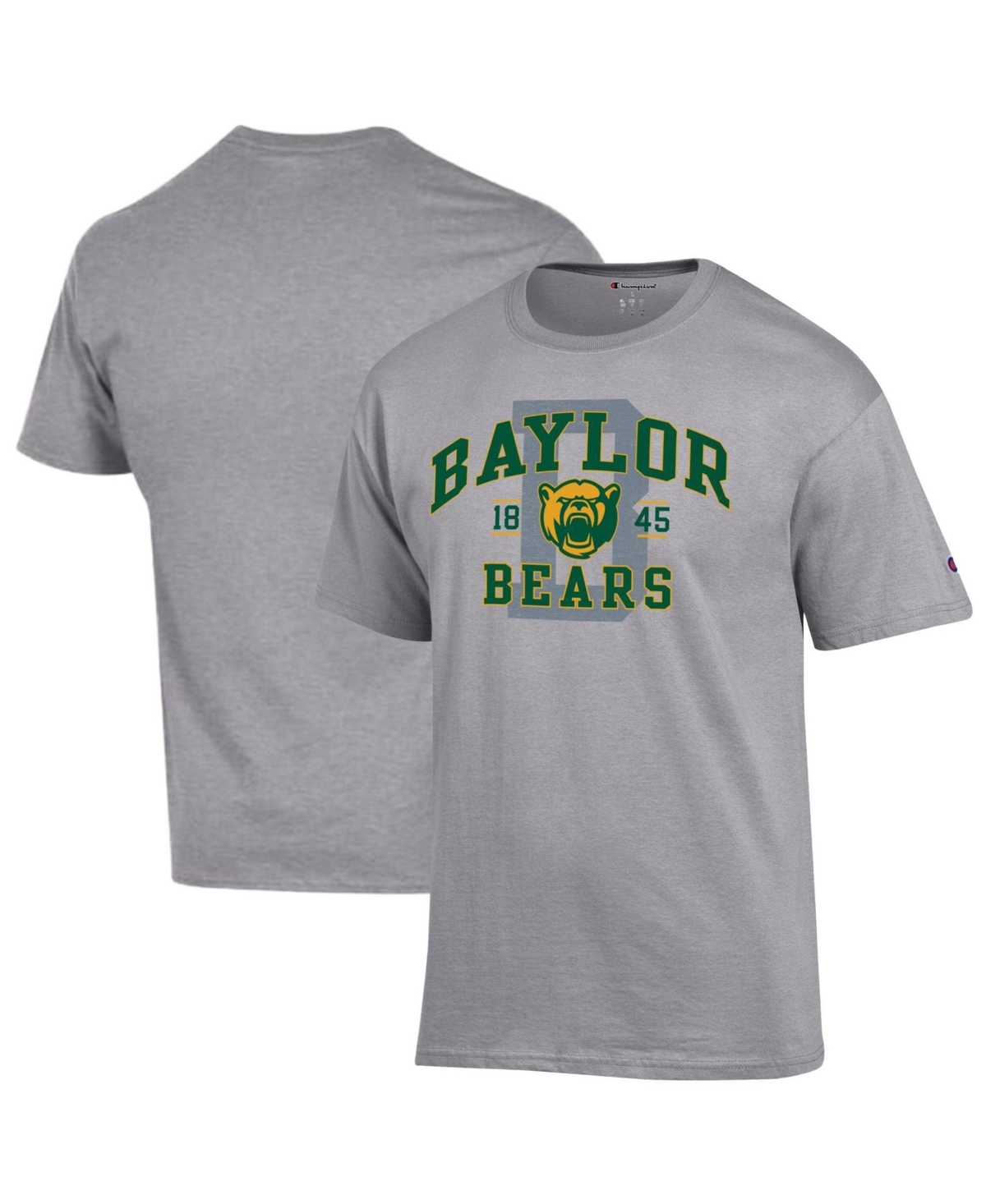 Click here for Champion Mens Heather Gray Baylor Bears Varsity T-... prices