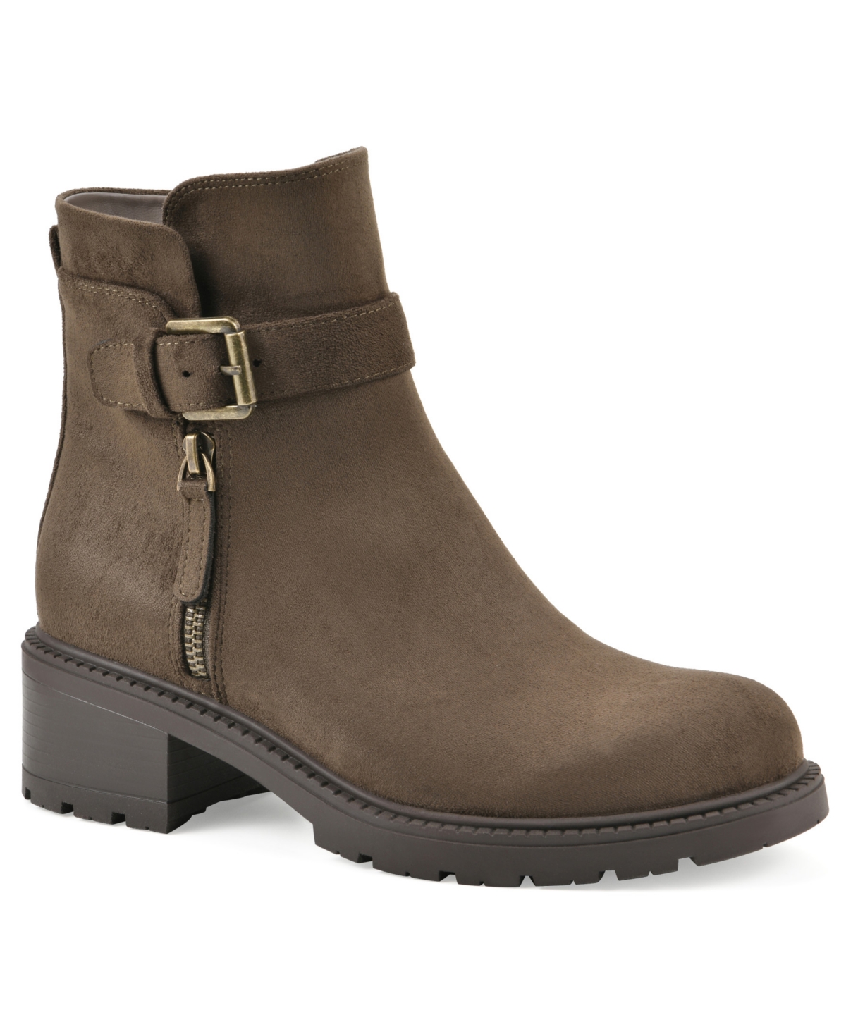 Click here for White Mountain Womens Bodie Lug Sole Booties - Arm... prices