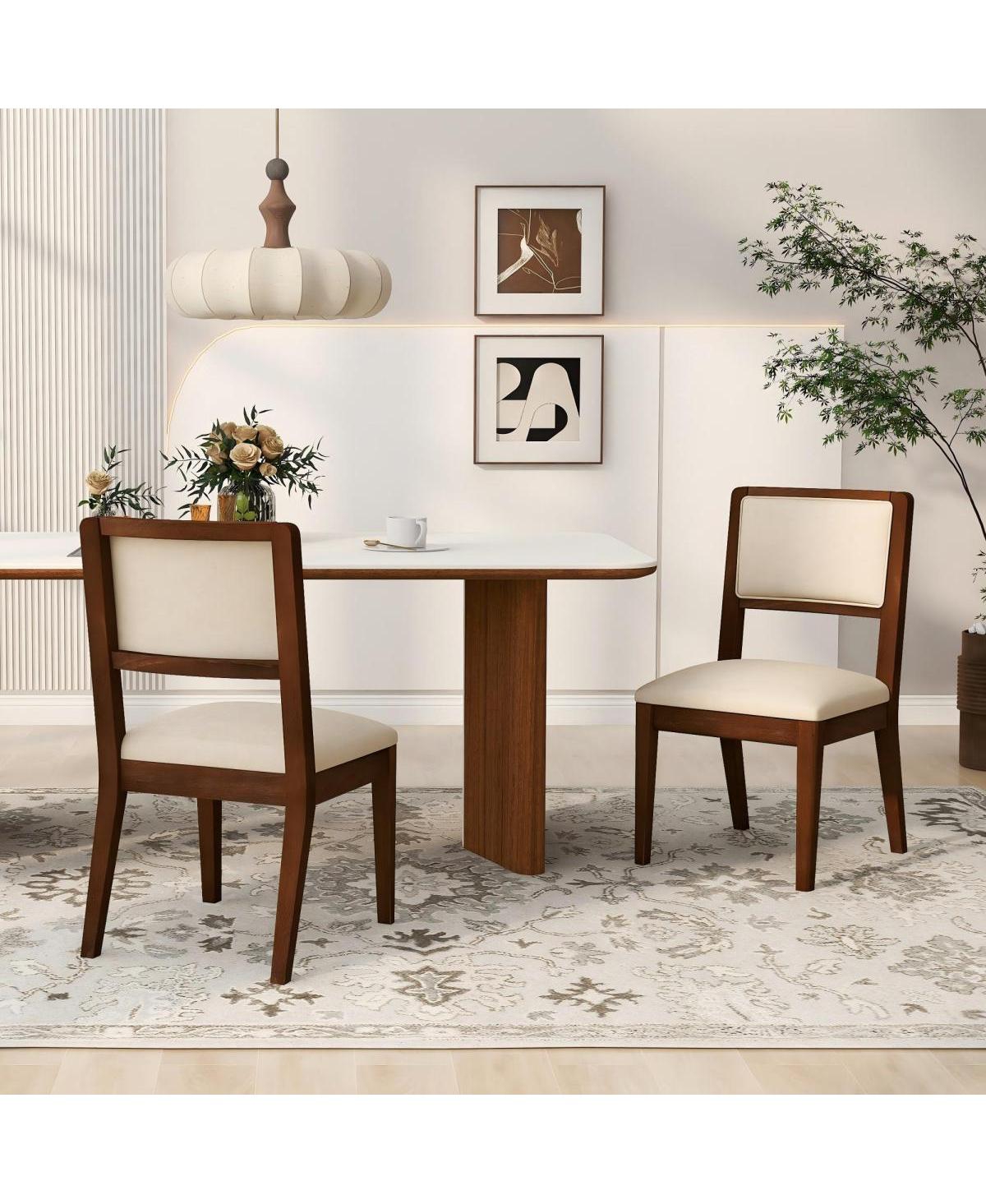 Click here for Streamdale Furniture Set of 2 Upholstered Rubber W... prices