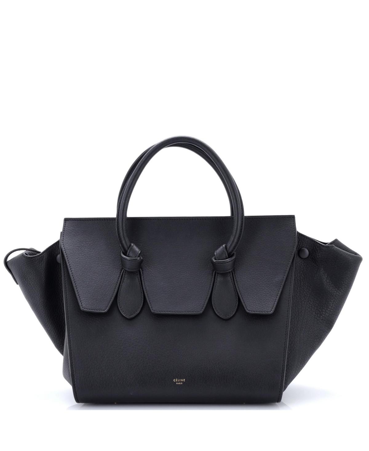 Click here for Pre-Owned Celine Mini Tie Knot Tote Grainy Leather... prices