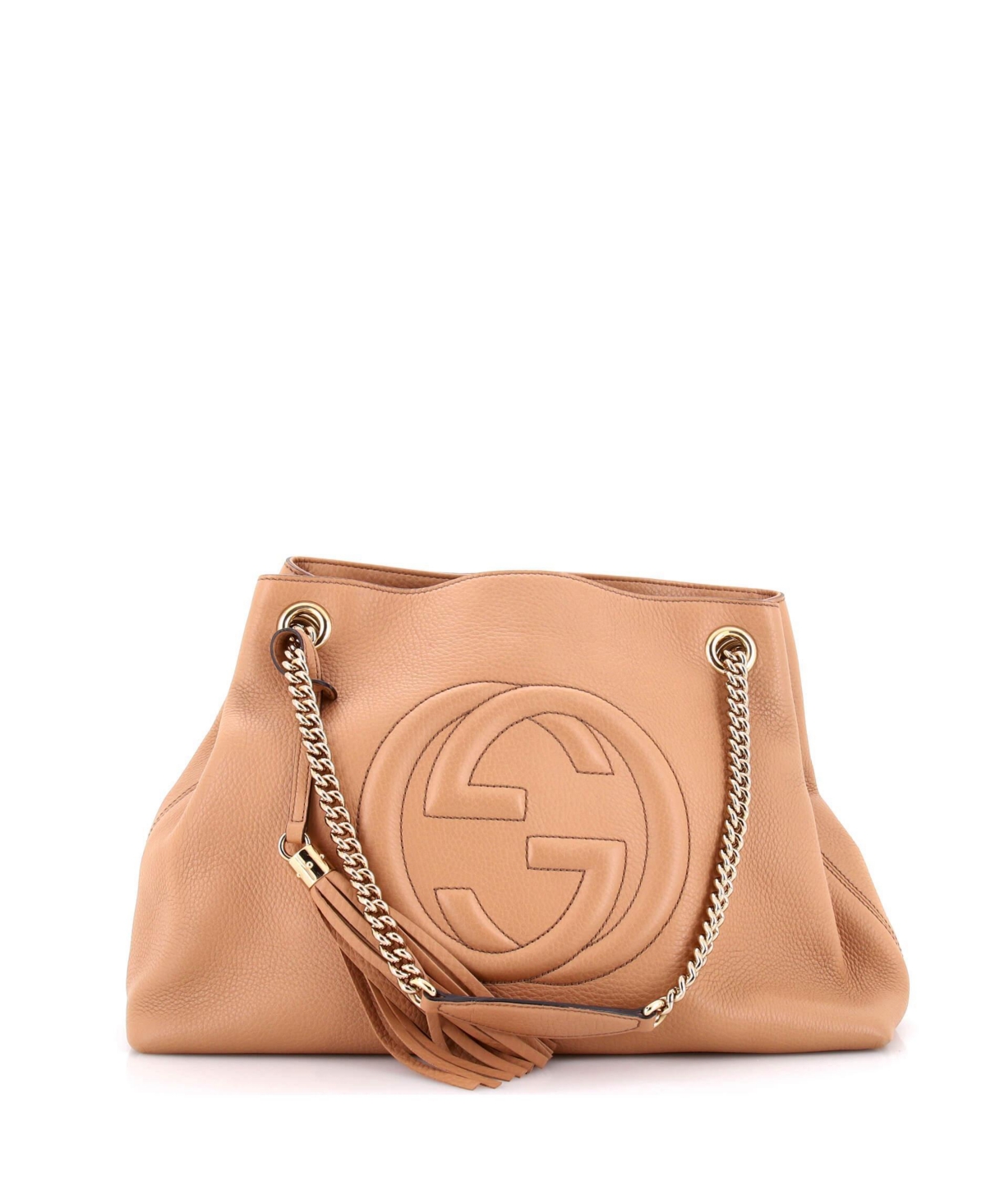 Click here for Pre-Owned Gucci Medium Soho Chain Strap Shoulder B... prices