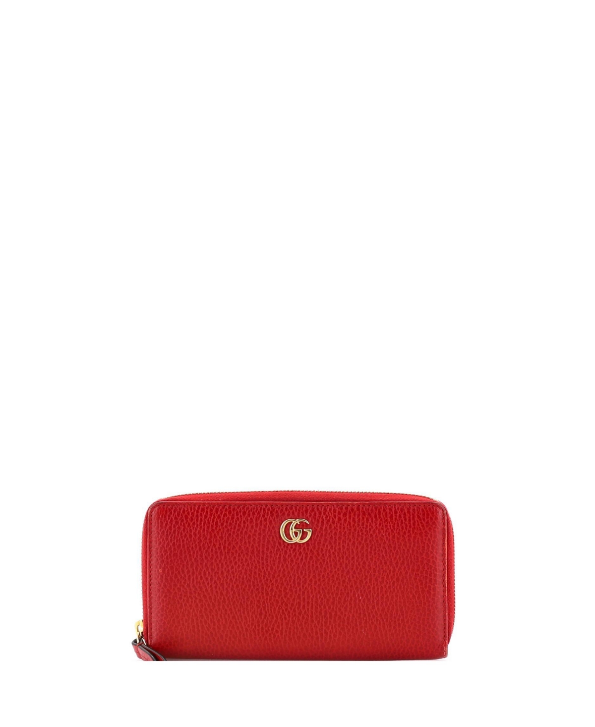 Click here for Pre-Owned Gucci Gg Marmont Zip Around Wallet Leath... prices