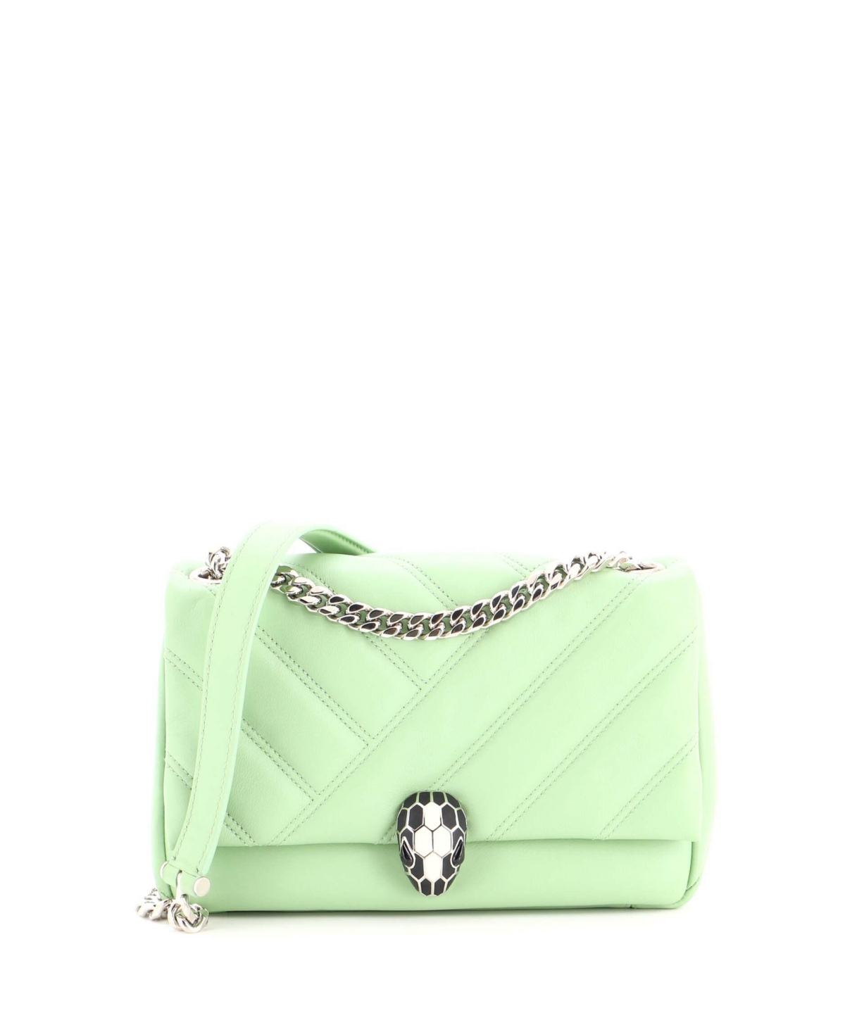 Click here for Pre-Owned Bvlgari Small Serpenti Cabochon Shoulder... prices