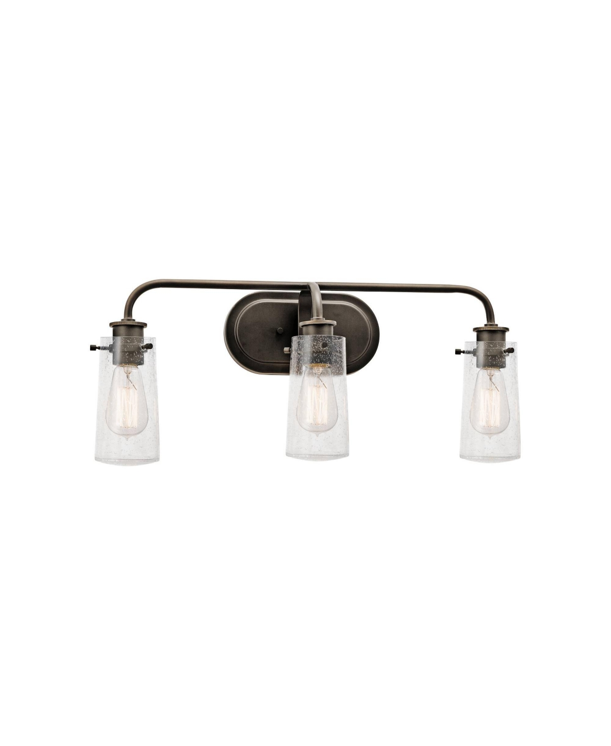 Click here for Kichler Braelyn 24 Wide Olde Bronze 3-Light Bath L... prices
