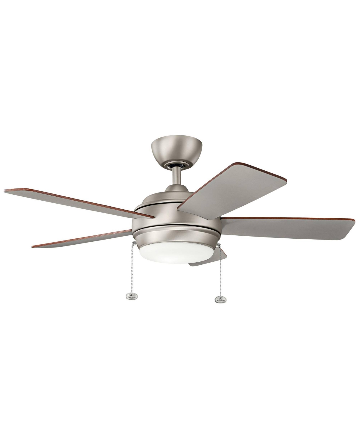Click here for 42 Kichler Starkk Brushed Nickel Led Ceiling Fan w... prices