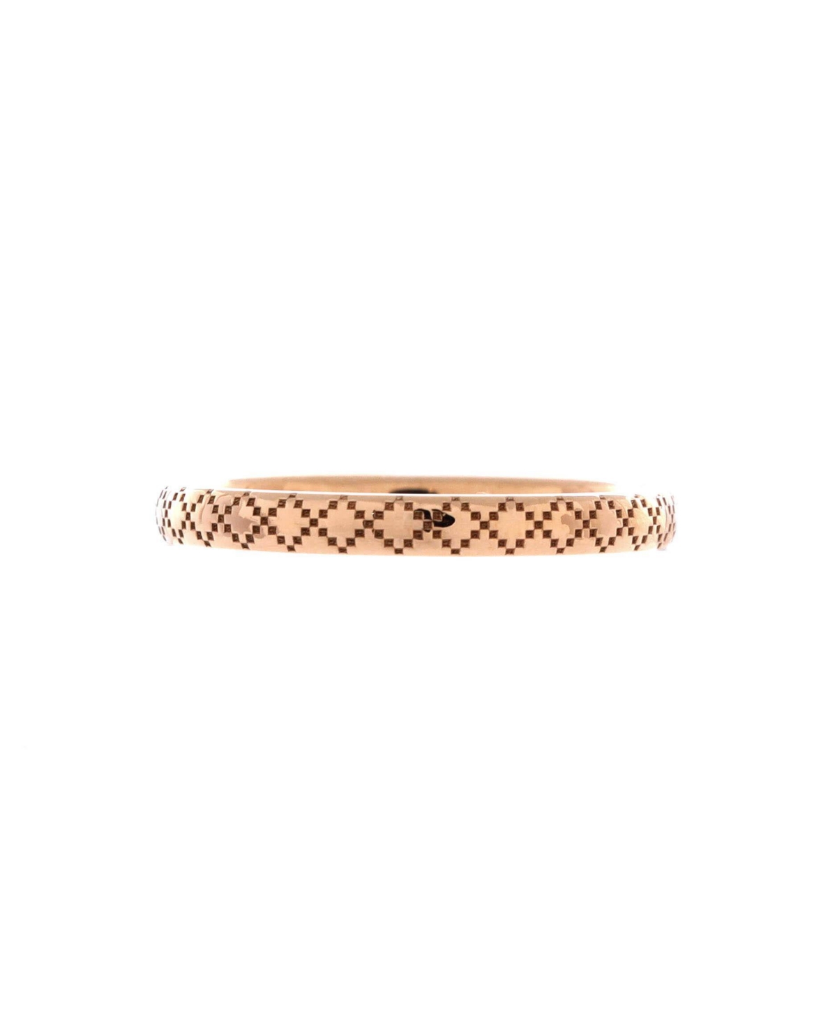 Click here for Pre-Owned Gucci Diamantissima Band Ring - 18k rose... prices