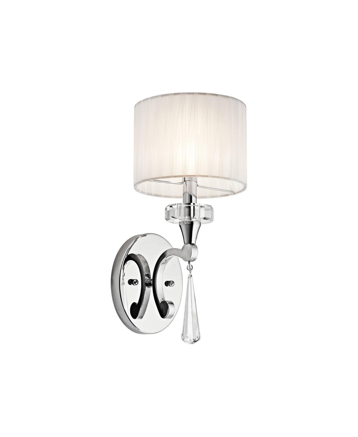 Click here for Kichler Parker Point 15 1/2 High Chrome Wall Sconc... prices