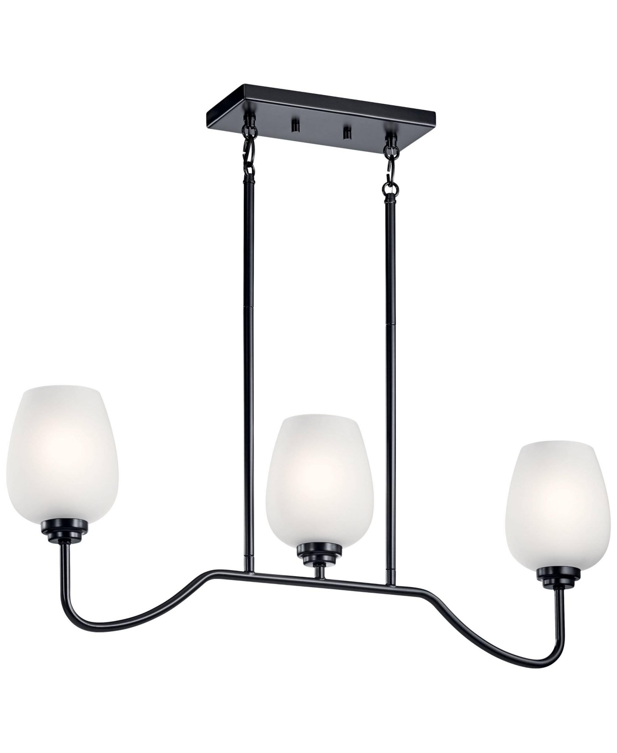 Click here for Kichler Valserrano 31 Wide Black Kitchen Island Li... prices
