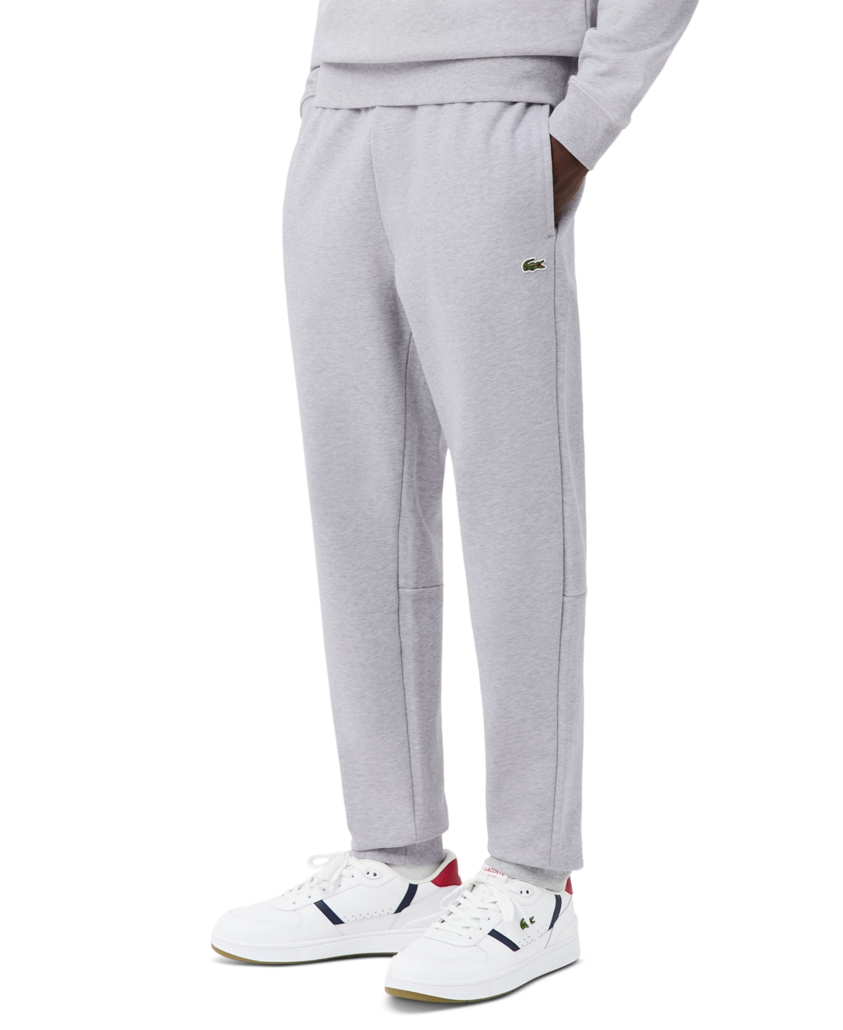 Click here for Lacoste Mens Cotton Fleece Tapered-Fit Sweatpants... prices