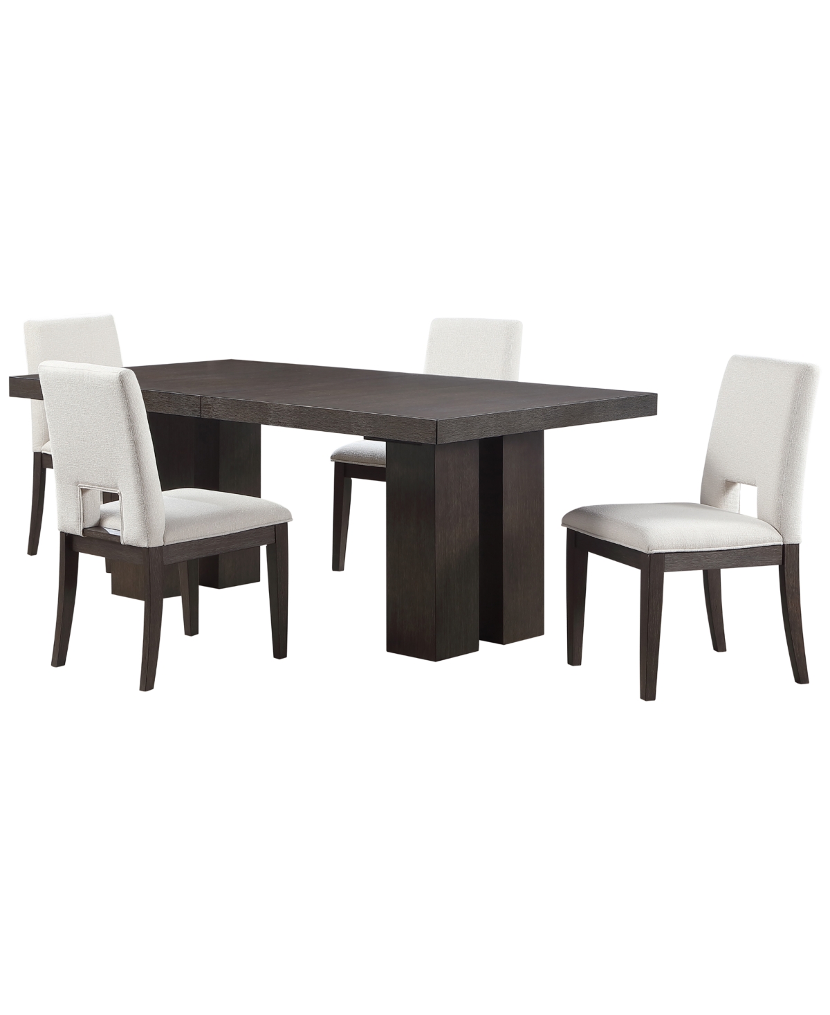 Click here for 5-Piece Summit Square Dining Set (1 Table & 4 Side... prices