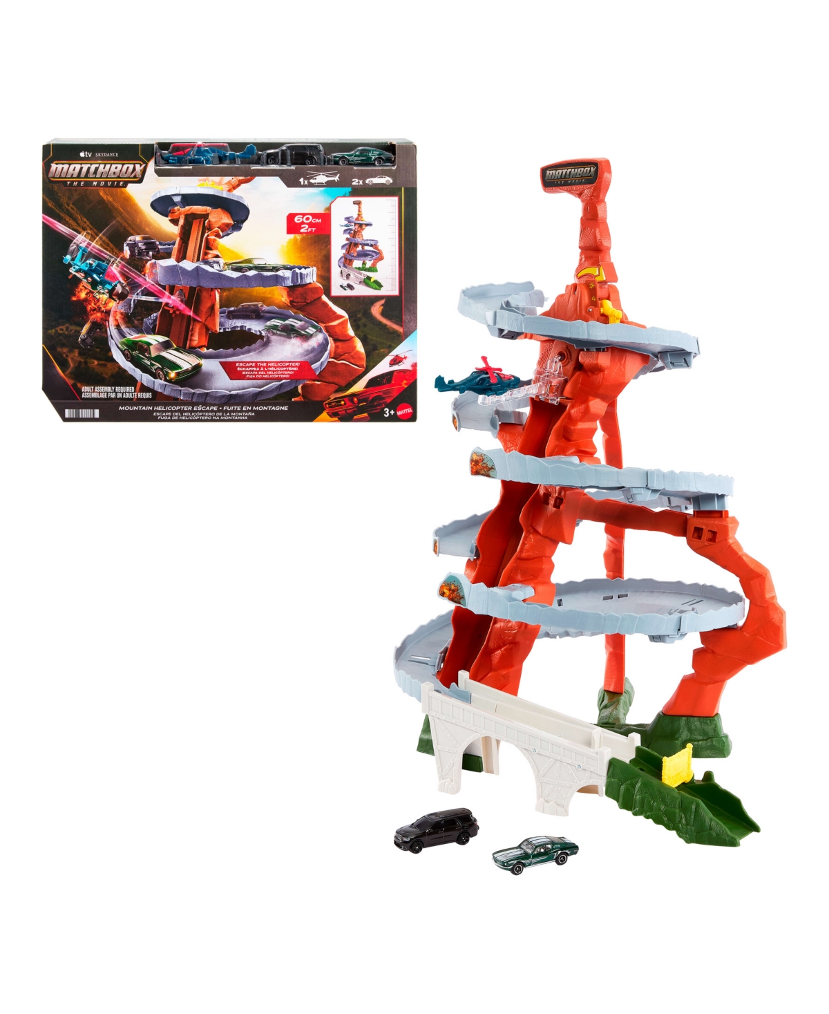 Click here for Matchbox 1:64 Scale The Movie Helicopter Escape Pl... prices