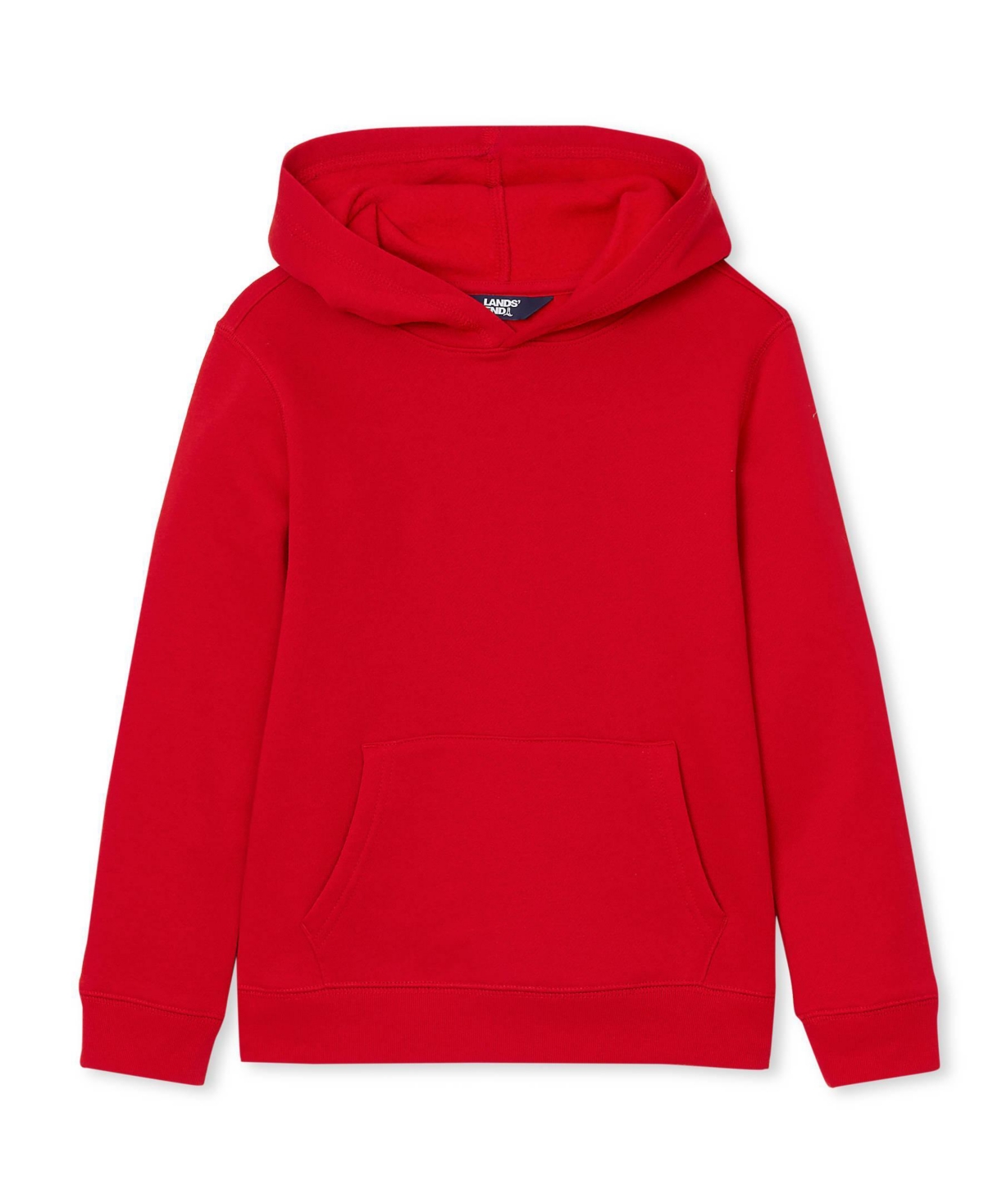 Click here for Lands End Kids Husky Fleece Pullover Hoodie - Brig... prices