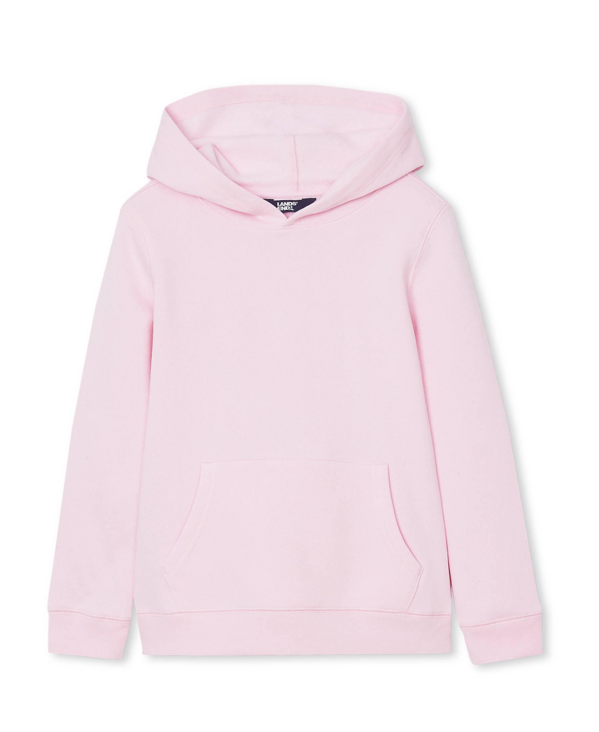 Click here for Lands End Kids Husky Fleece Pullover Hoodie - Pink... prices