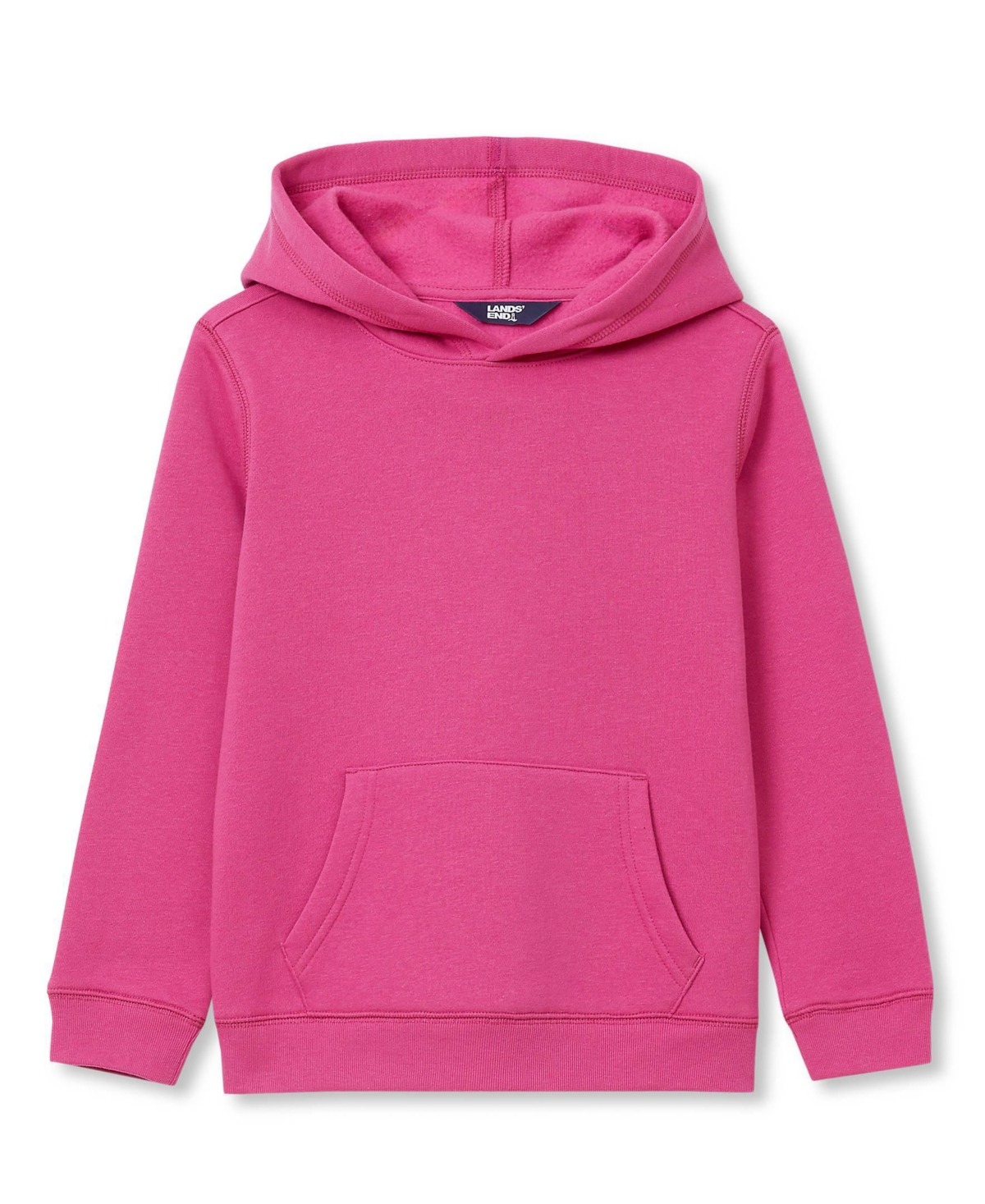 Click here for Lands End Kids Husky Fleece Pullover Hoodie - Rose... prices