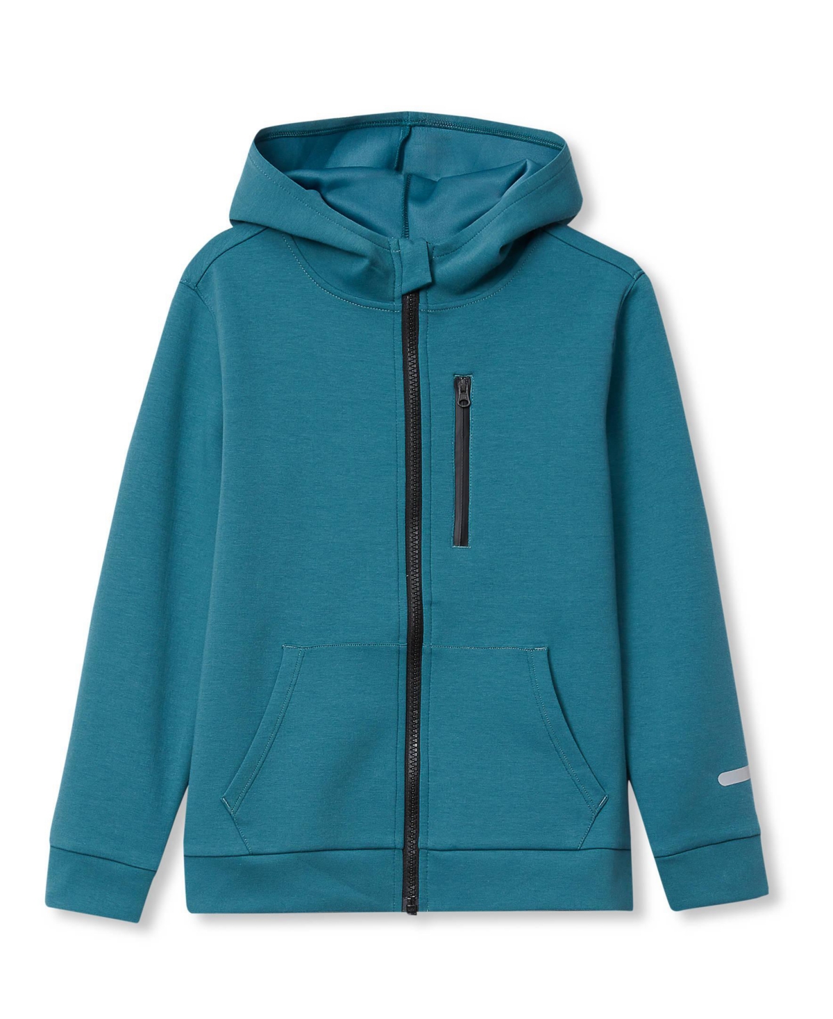 Click here for Lands End Boys Active Full Zip Hoodie - Tourmaline prices