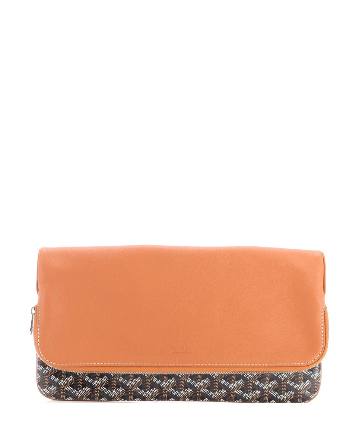 Click here for Pre-Owned Goyard Saint Marie Clutch Coated Canvas... prices