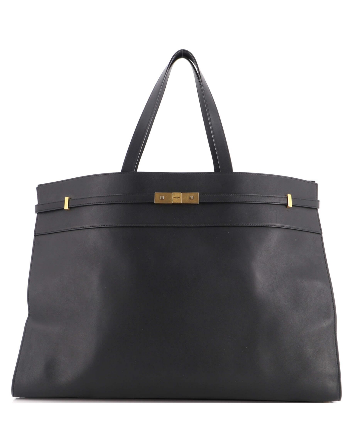 Click here for Pre-Owned Saint Laurent Large Manhattan Tote Leath... prices