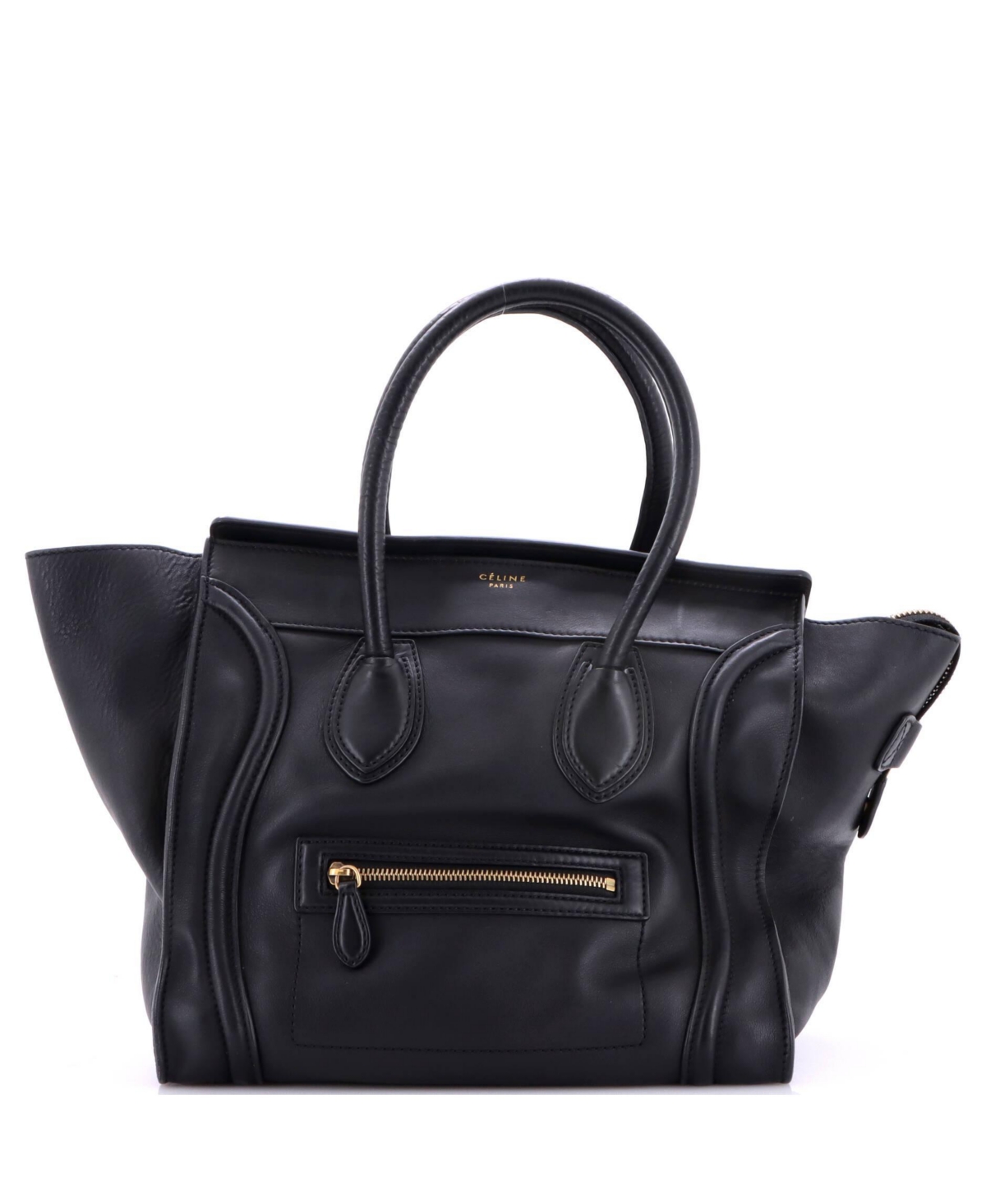Click here for Pre-Owned Celine Mini Luggage Bag Smooth Leather -... prices
